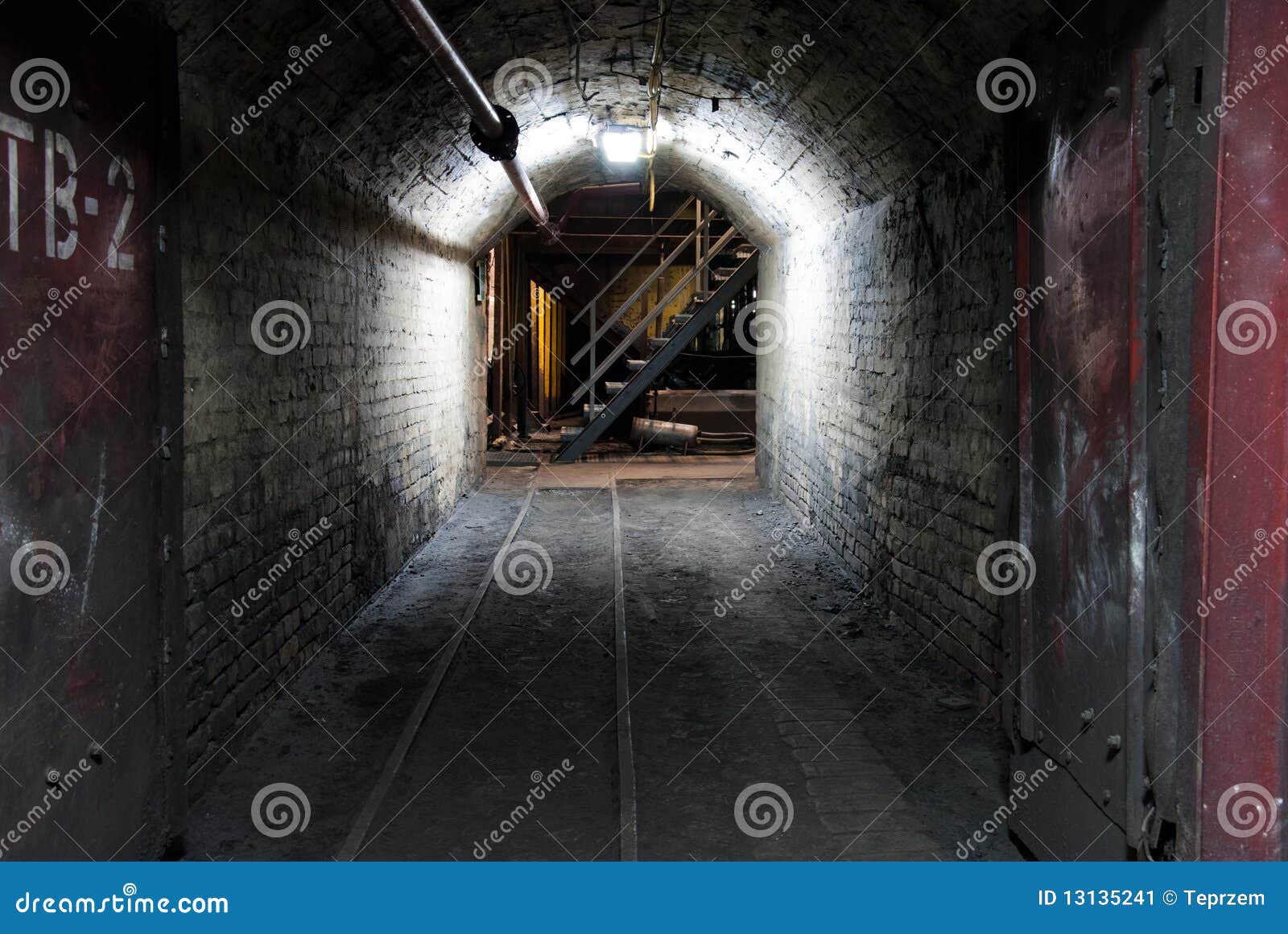 Modern coal mine stock image. Image of energy, corridor - 13135241