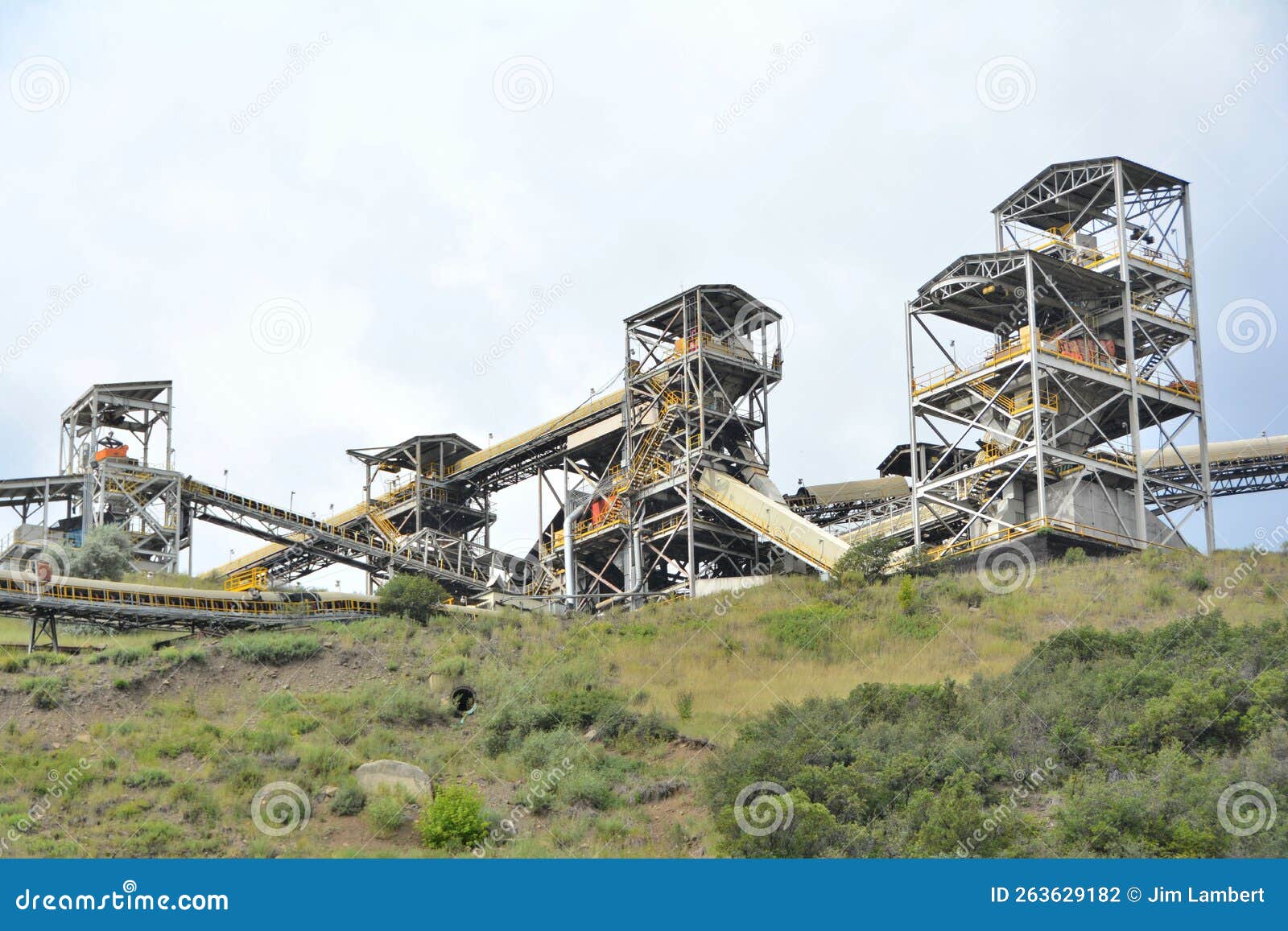 Modern Coal Mine. stock photo. Image of colorado, global - 263629182