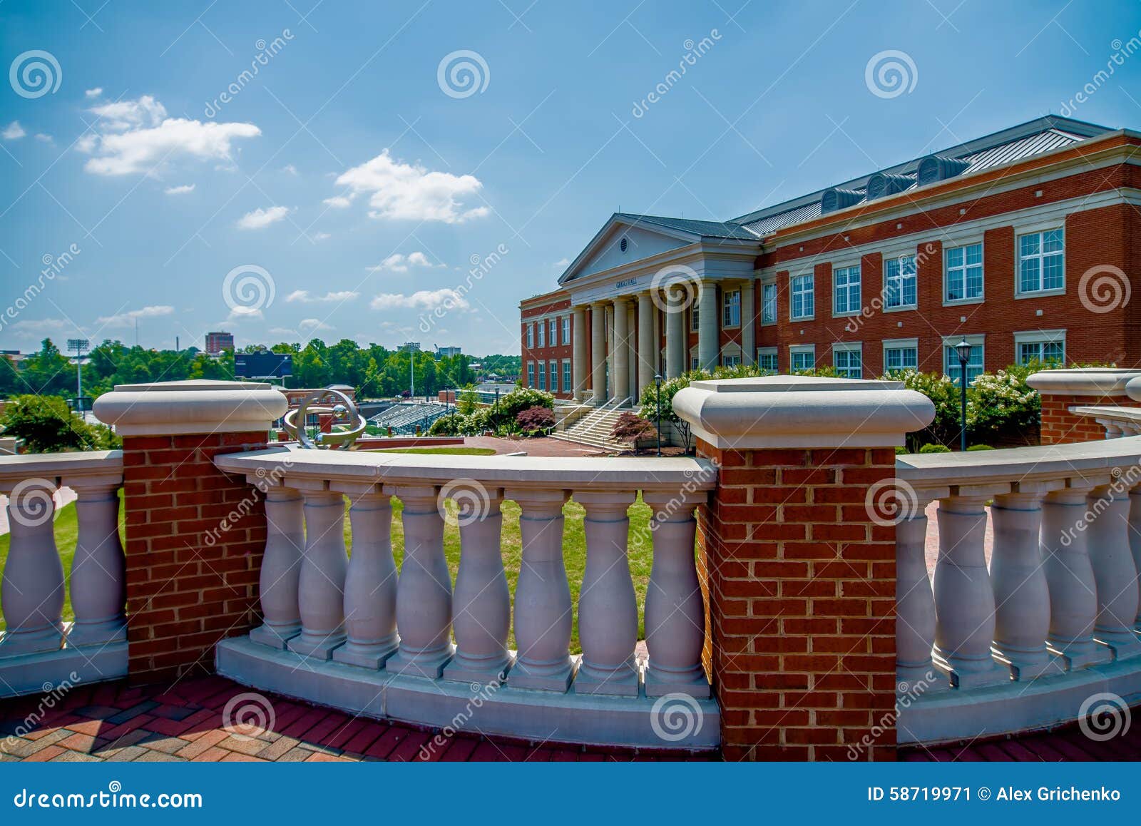 Modern College Building