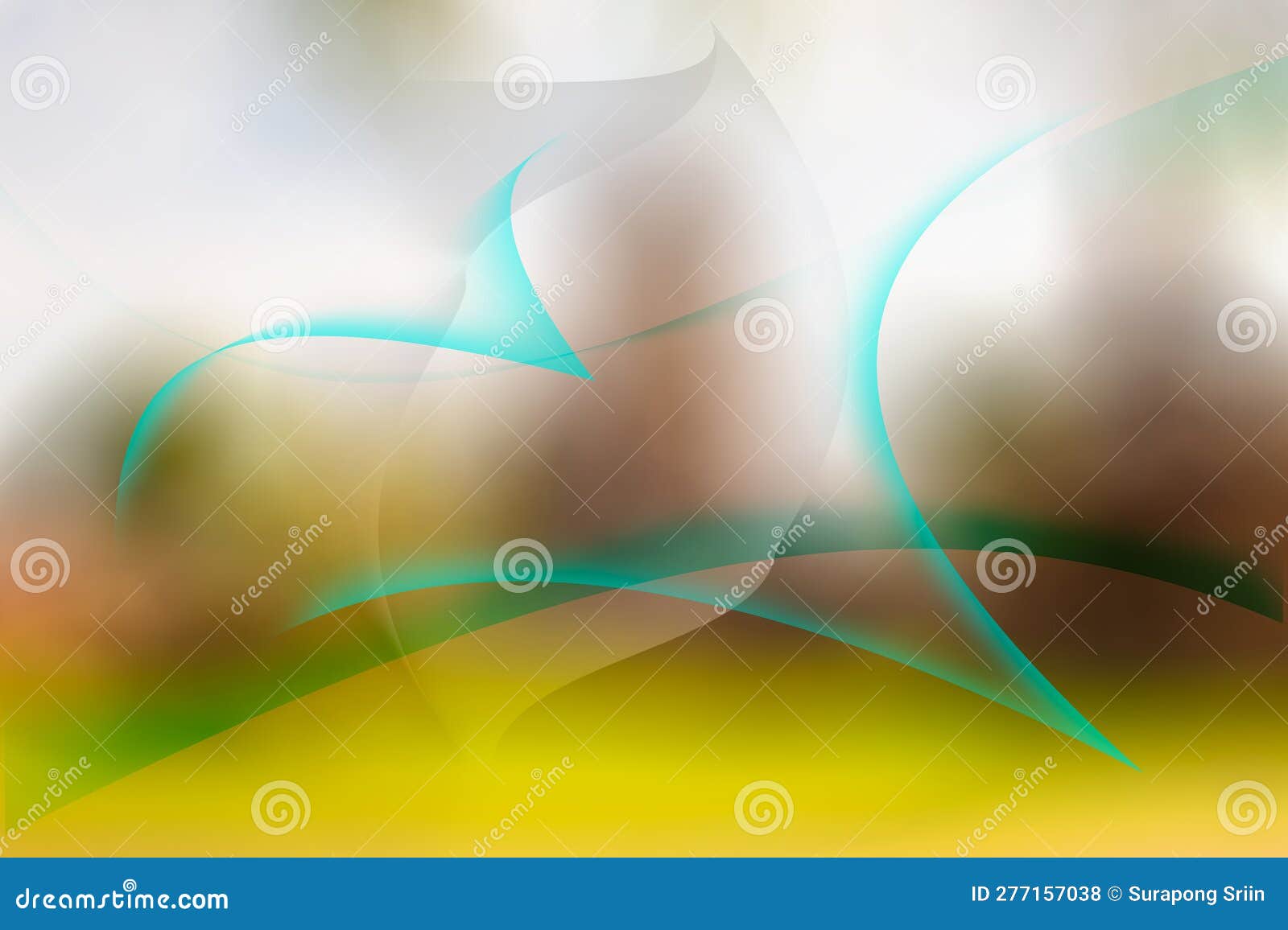 Modern Color Graphic Design on Curve Background Stock Illustration ...