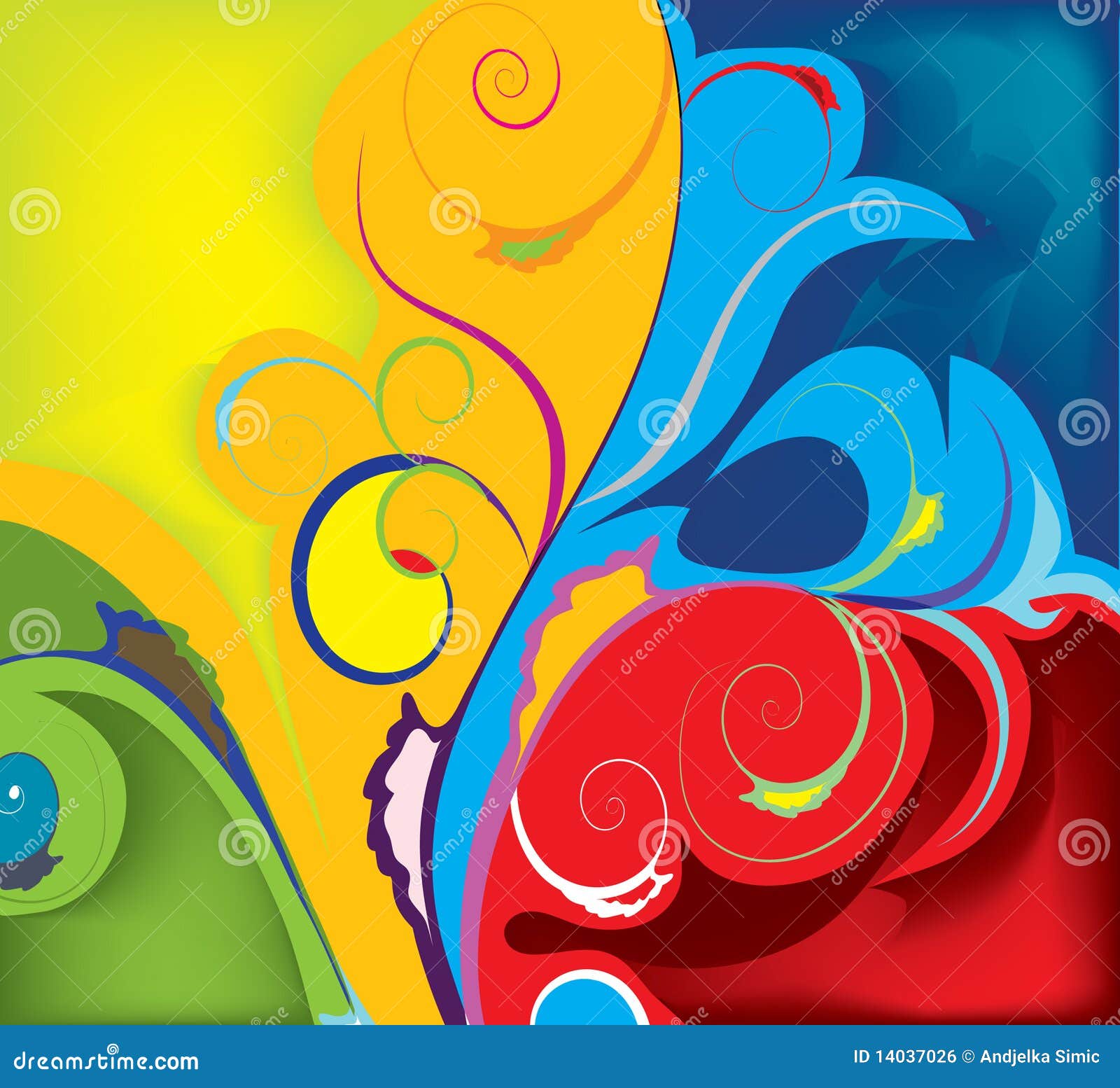 Modern colored background stock vector. Illustration of concepts - 14037026