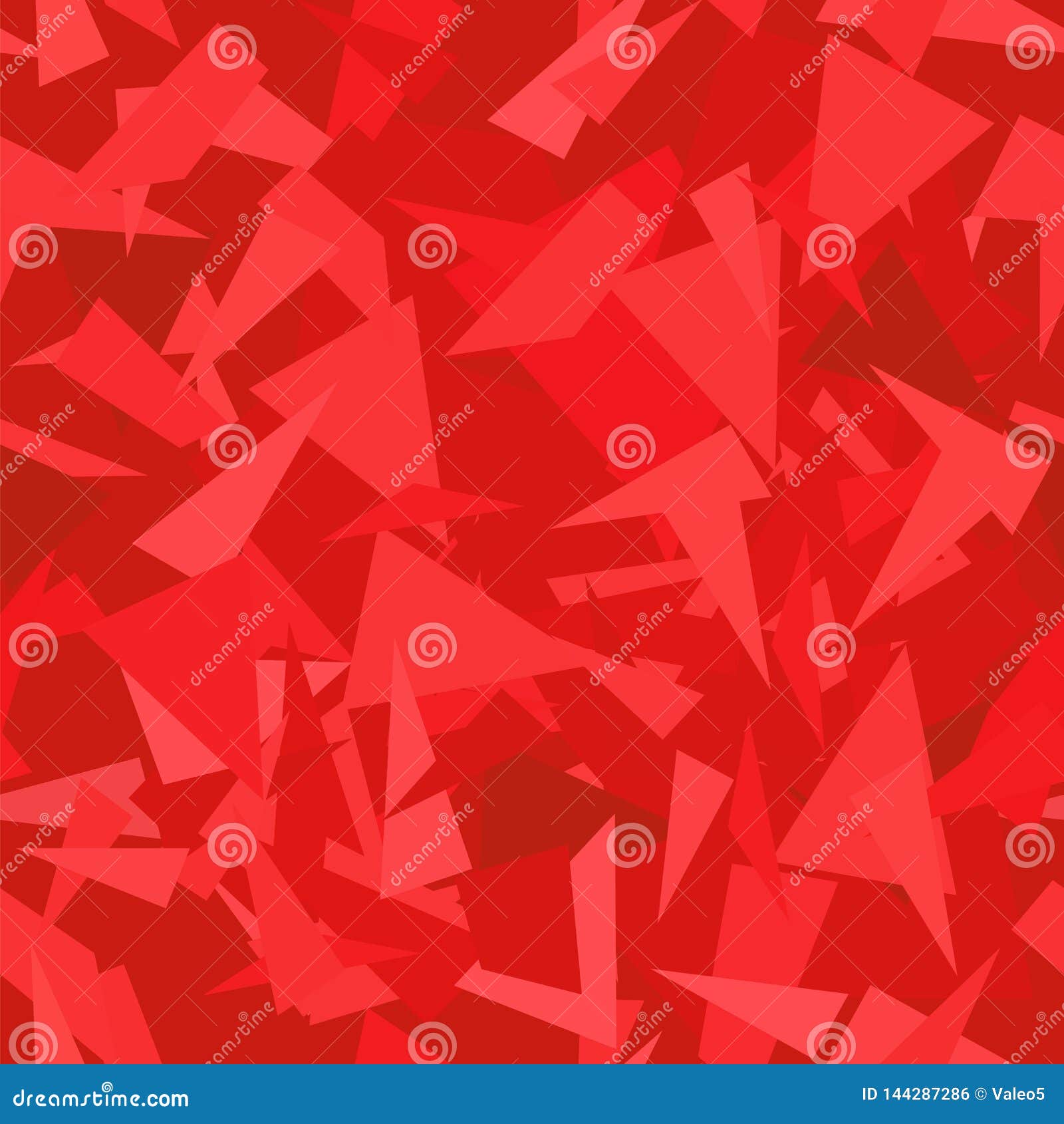 Modern Colored Pattern. Seamless Red Texture Stock Illustration ...