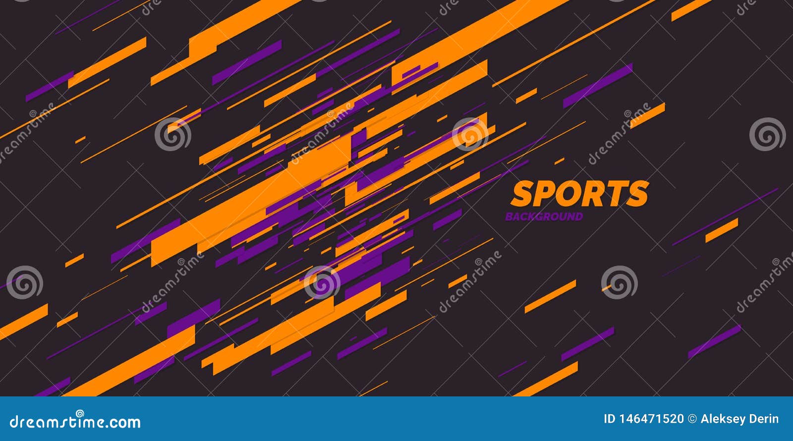 Modern Colored Poster for Sports. Vector Graphics Stock Vector ...