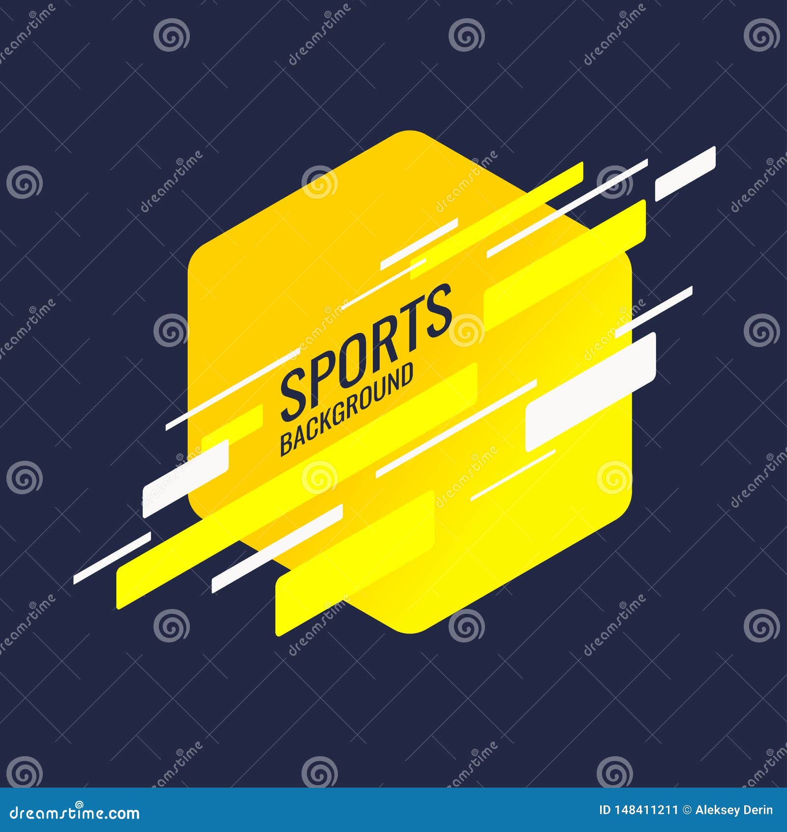 Modern Colored Poster for Sports. Vector Graphics Stock Vector ...