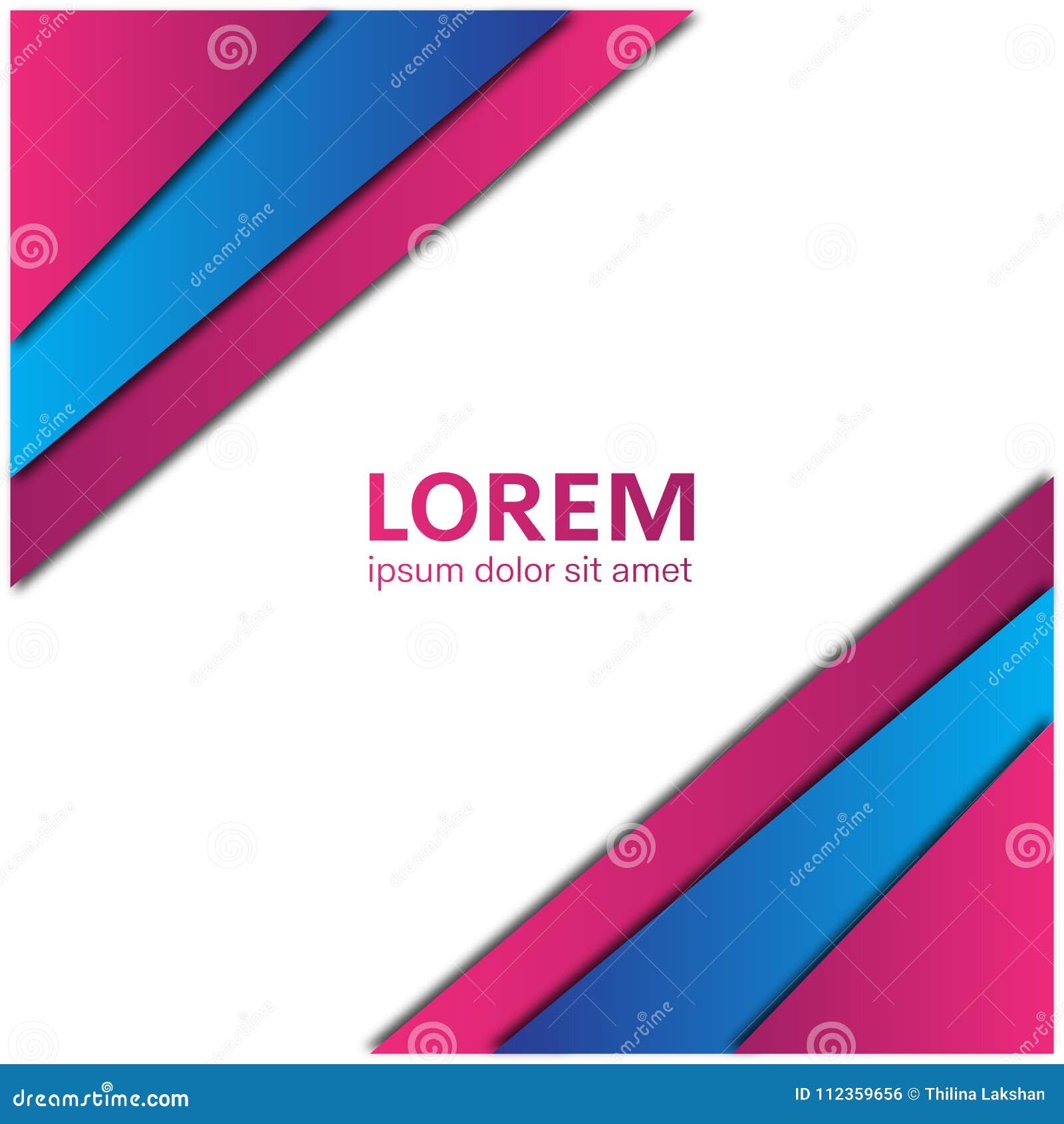 Professional Colorful Color Abstract Geometric Background Vector Stock ...