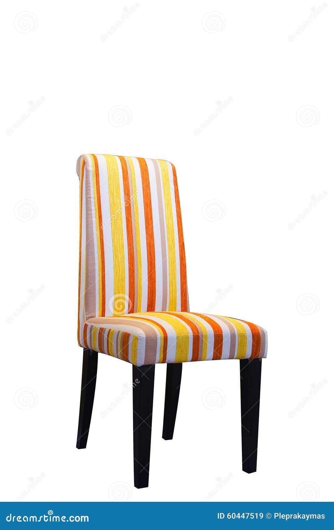Modern Colorful Chairs on White Background Stock Image - Image of ...
