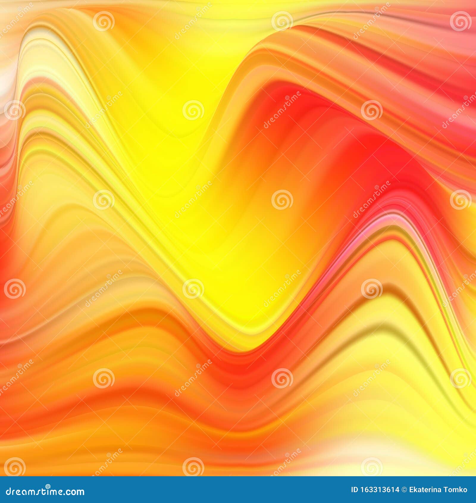 Modern Colorful Flow Poster. Art Design for Your Design Project Stock ...