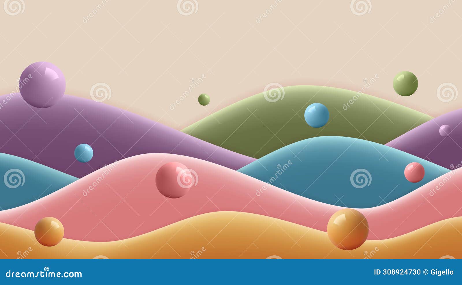 Modern Colorful Flow Poster Design, Vector Illustration Stock Vector ...