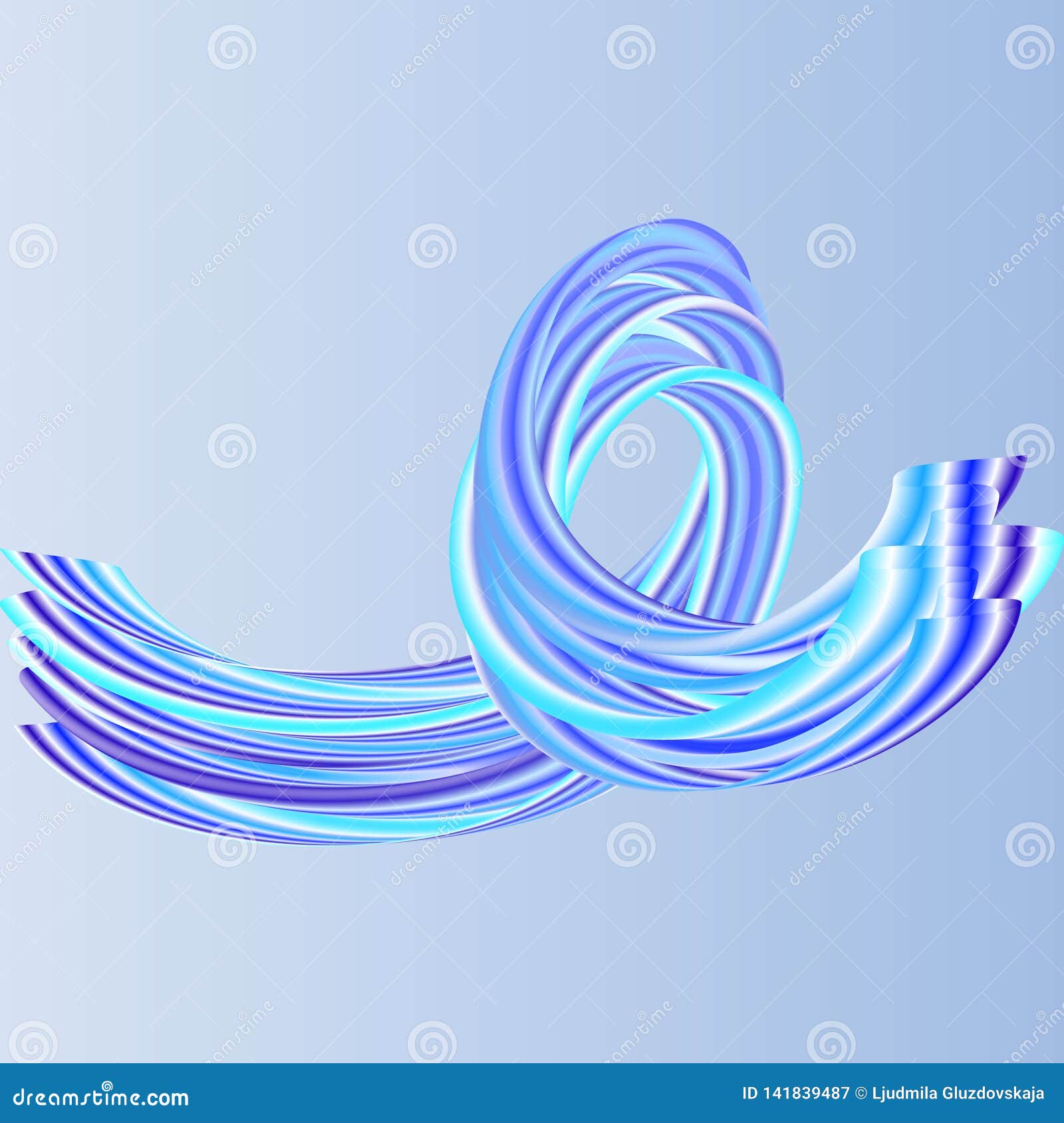 Modern Colorful Flow Wave. Vector Liquid Shape Stock Vector ...