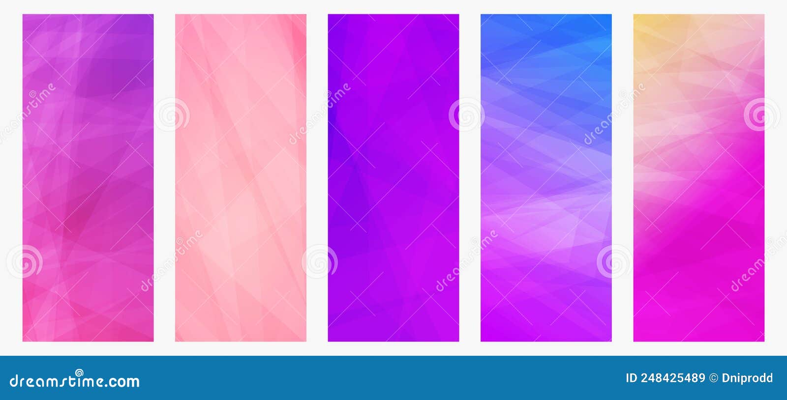 Modern Colorful Gradient Background with Lines Stock Vector ...