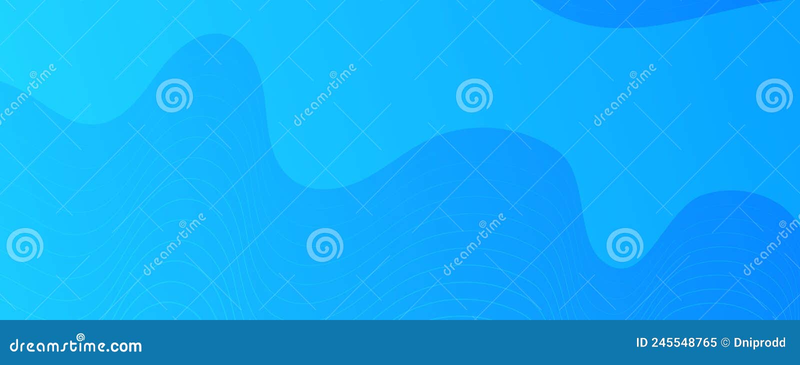 Modern Colorful Gradient Background with Wave Lines Stock Vector ...