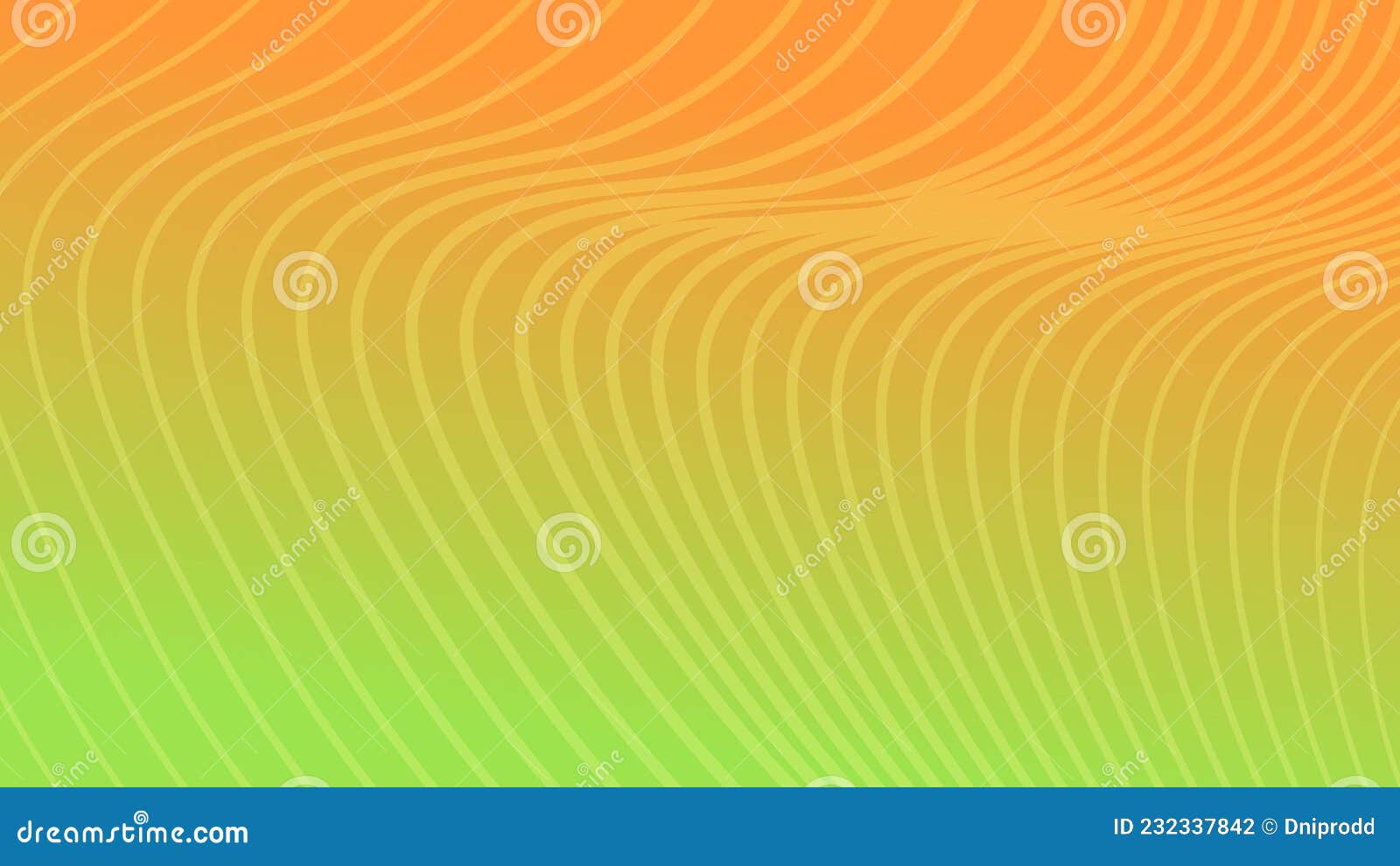 Modern Colorful Gradient Background with Wave Lines Stock Vector ...