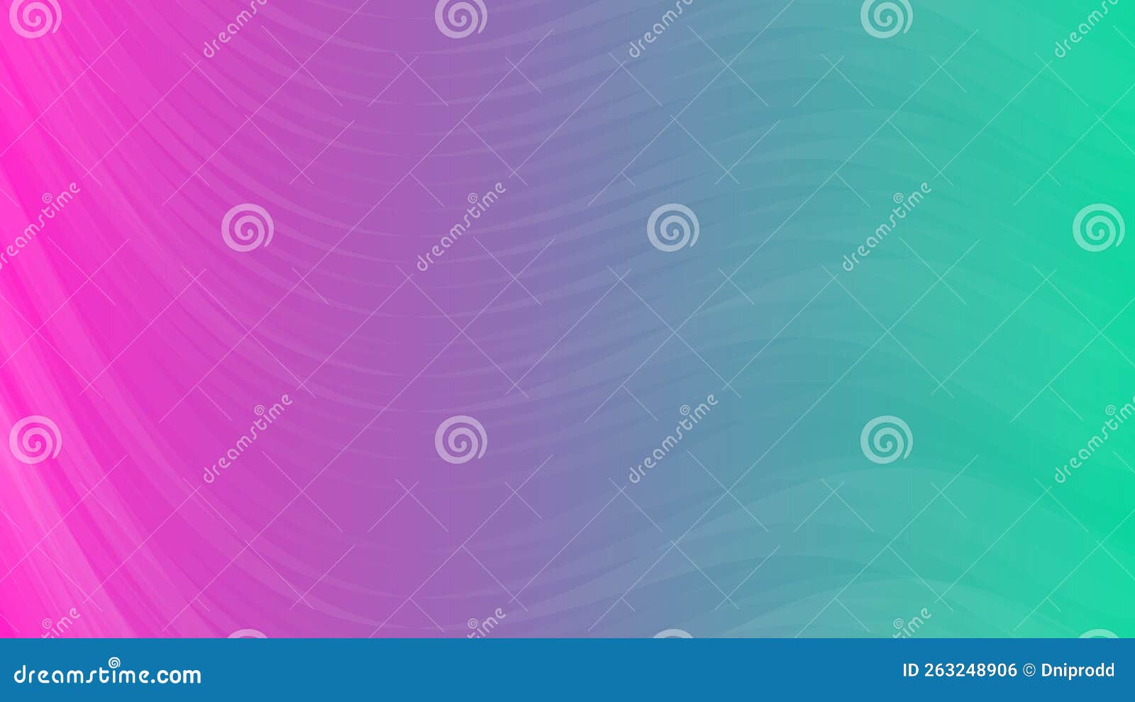 Modern Colorful Gradient Background with Wave Lines Stock Vector ...