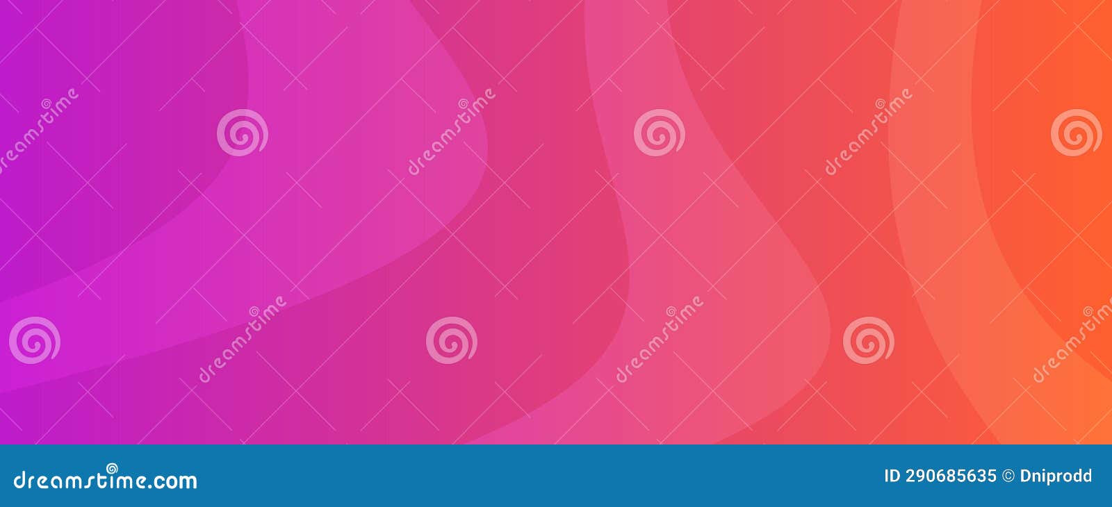 Modern Colorful Gradient Background with Wave Lines Stock Illustration ...