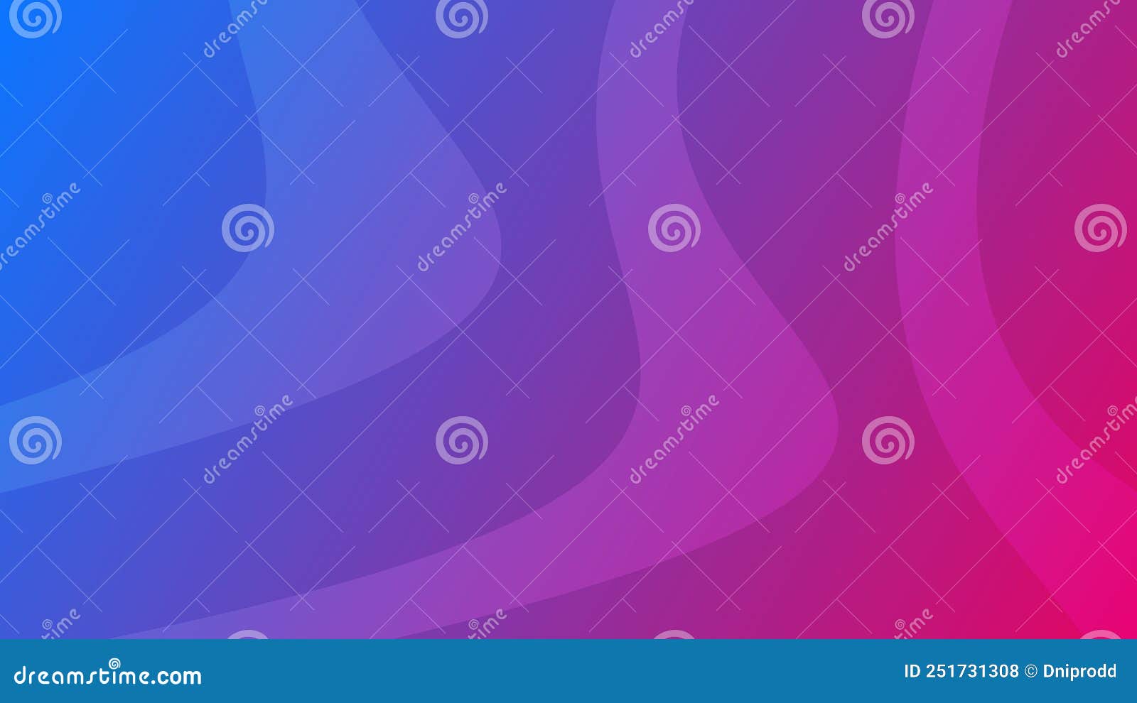 Modern Colorful Gradient Background with Wave Lines Stock Vector ...