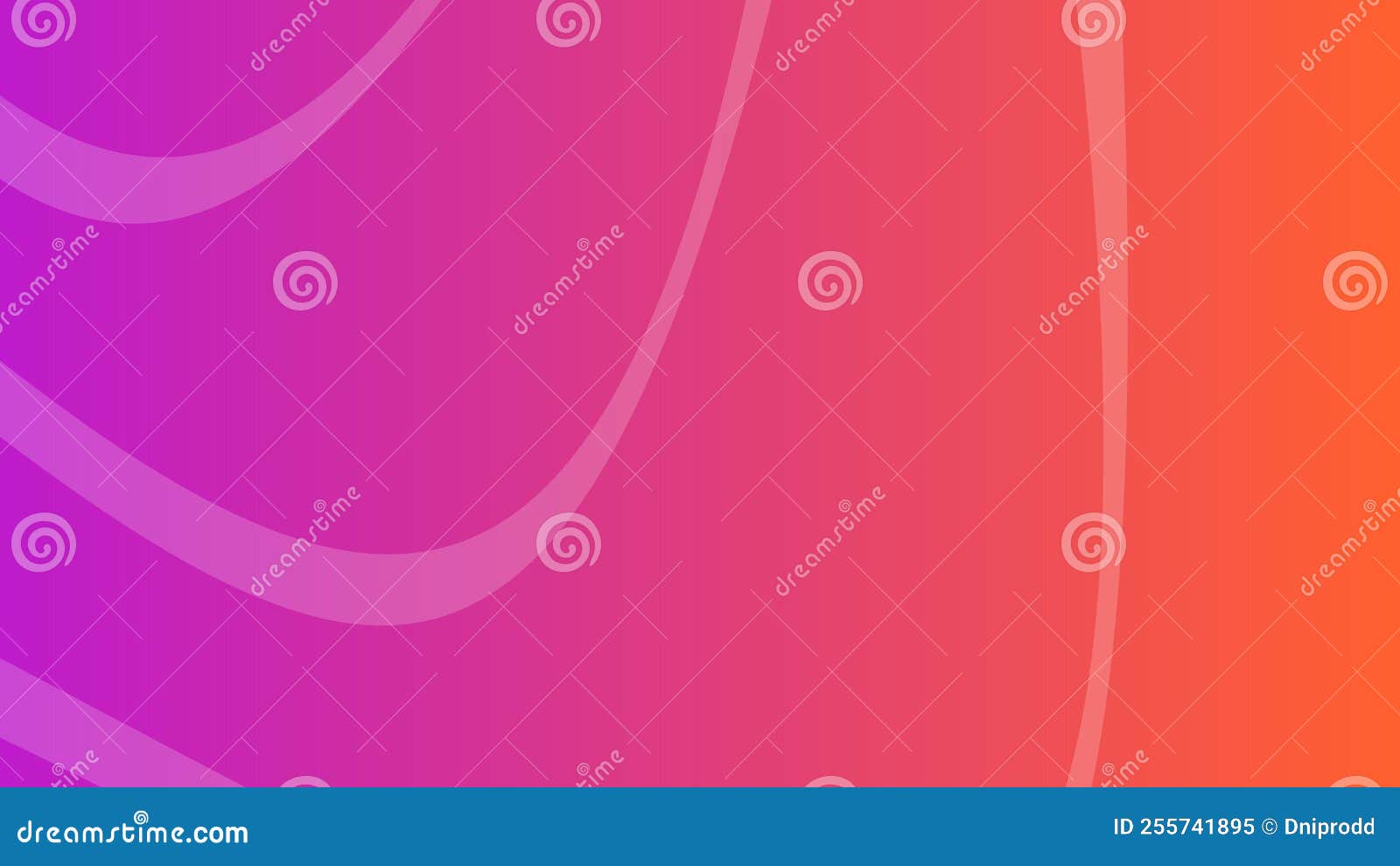 Modern Colorful Gradient Background with Wave Lines Stock Vector ...