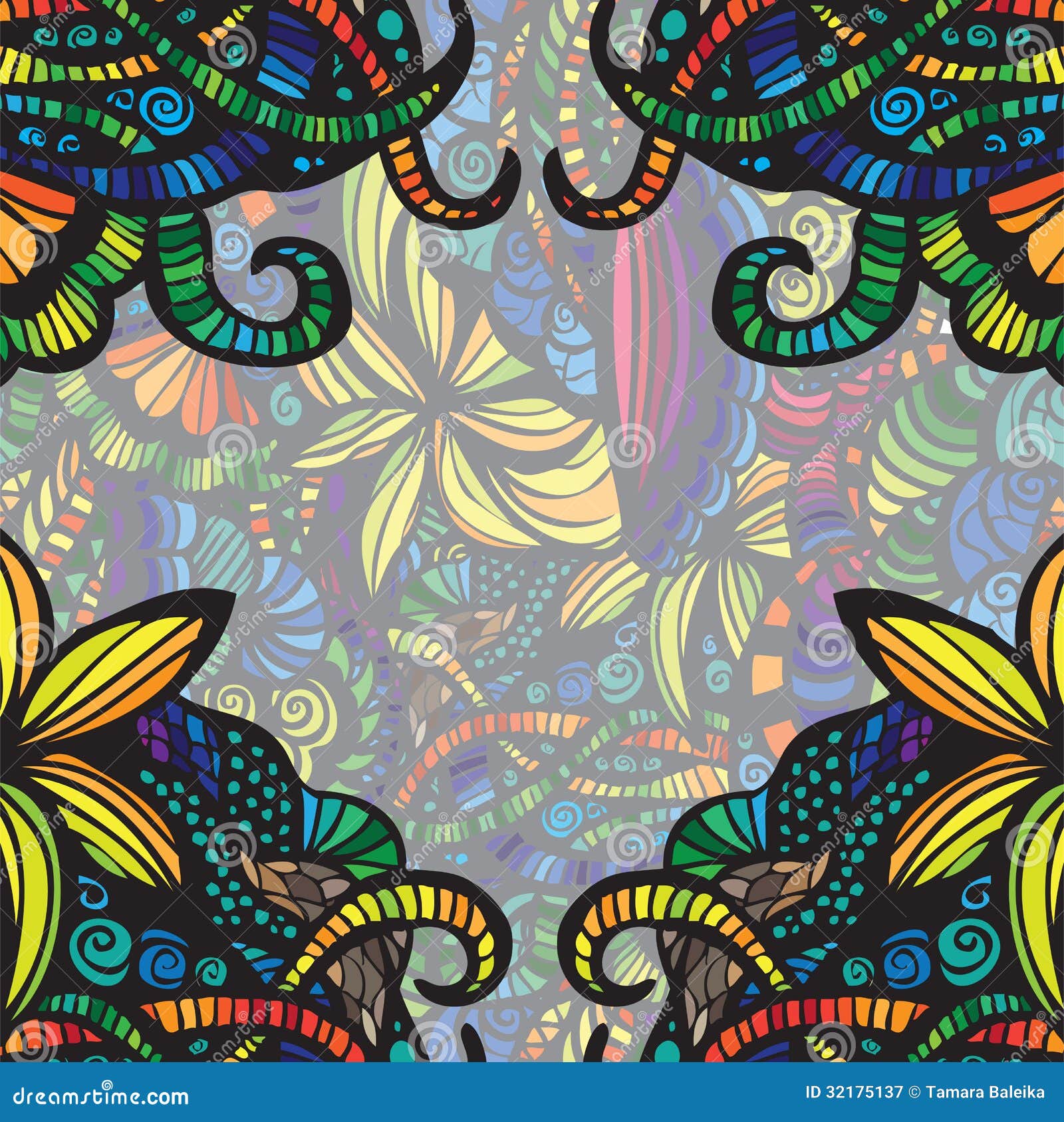 Modern Colorful Invitation Card. Stock Vector - Illustration of drawn ...