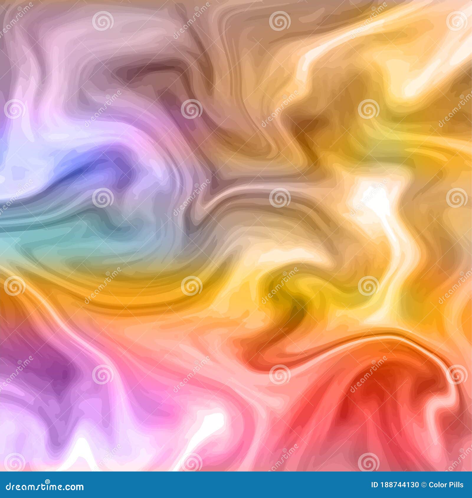 Modern Colorful Liquid Waves. Art Design Stock Vector - Illustration of ...