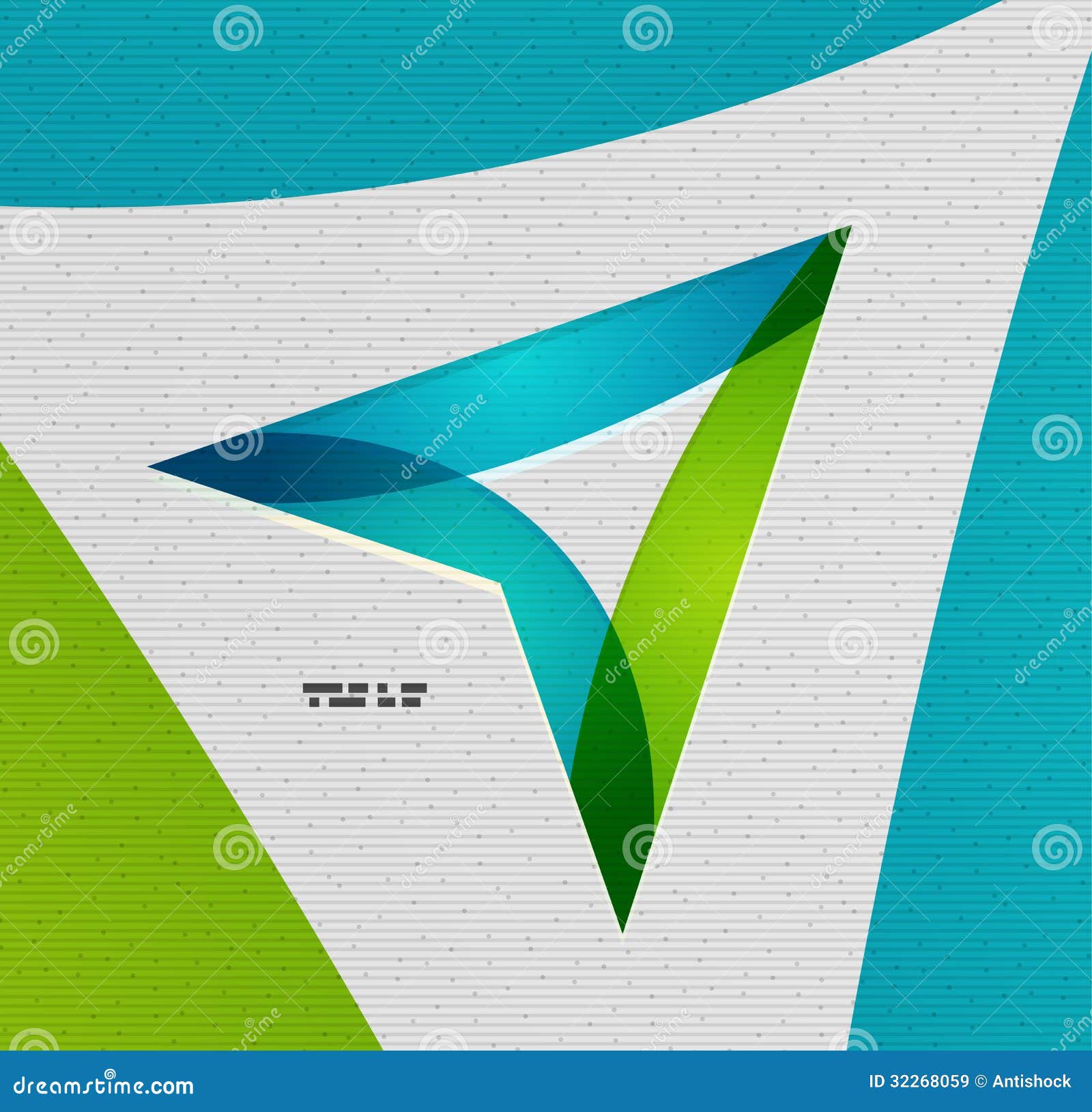 Modern Colorful Paper Arrow Design Stock Vector - Illustration of ...