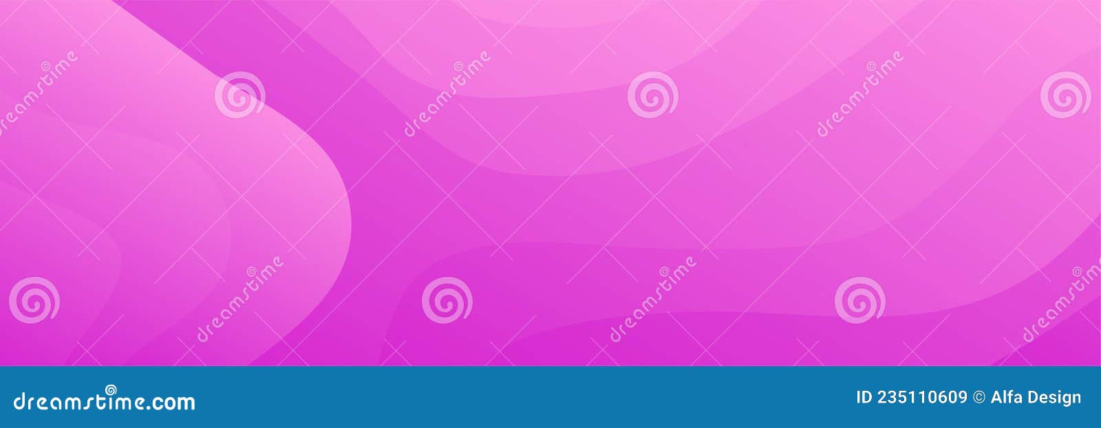 Modern Colorful Pink Wave Wide Banner Background. Abstract Background ...