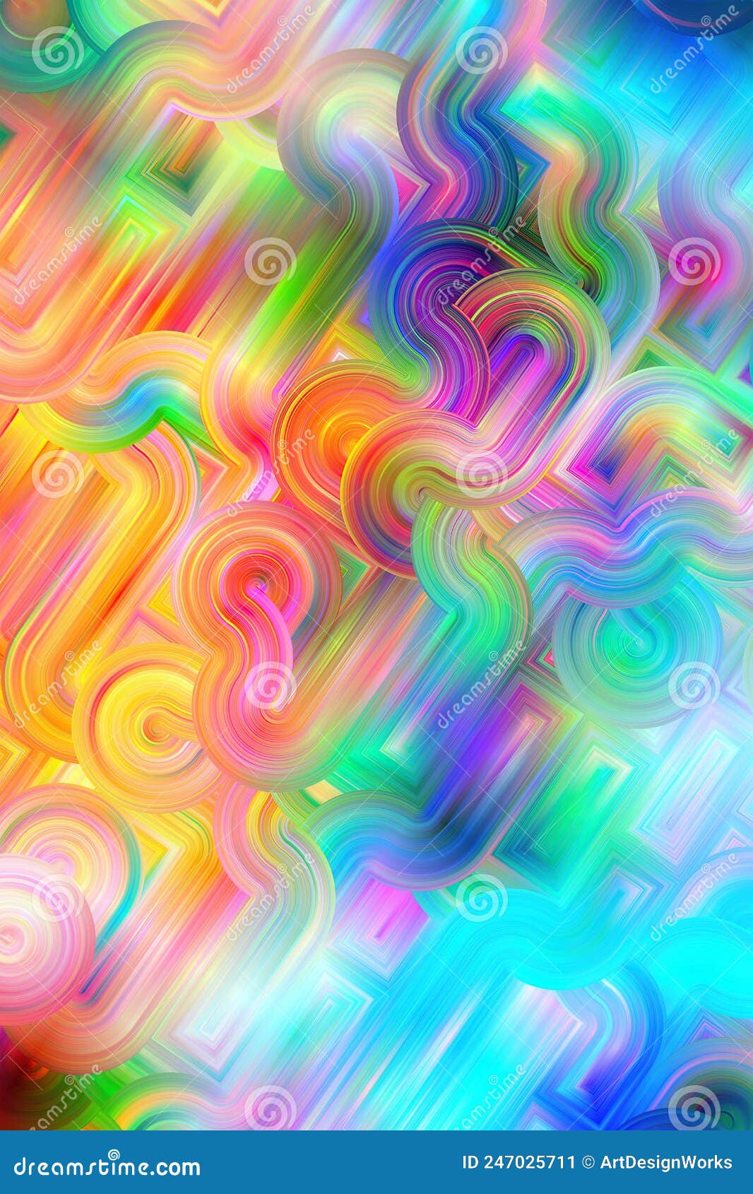 Modern Colorful Powerful Pattern Background Design Stock Illustration ...