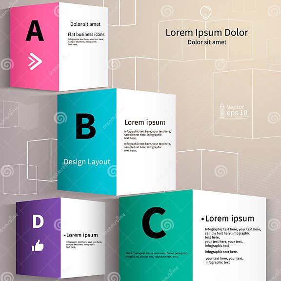 Modern Colors Layout Design, Background, Vector Stock Vector ...