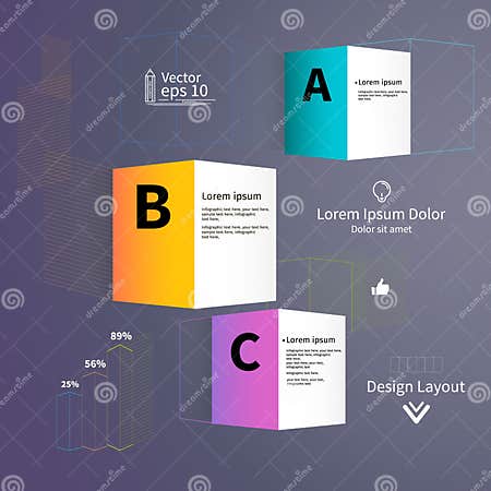 Modern Colors Layout Design, Background, Vector Stock Vector ...