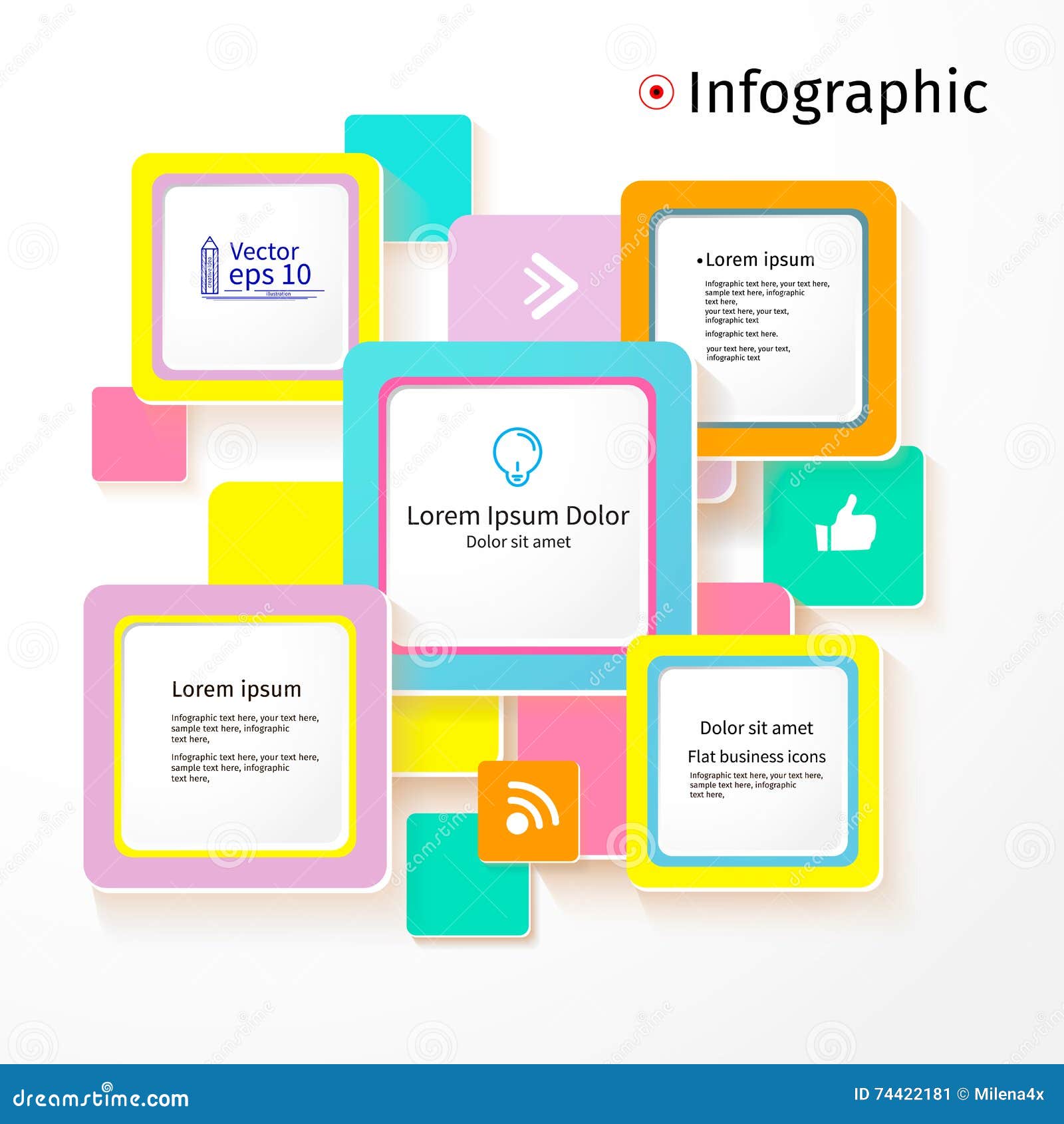 Modern Colors Layout Design, Background, Vector Stock Vector ...