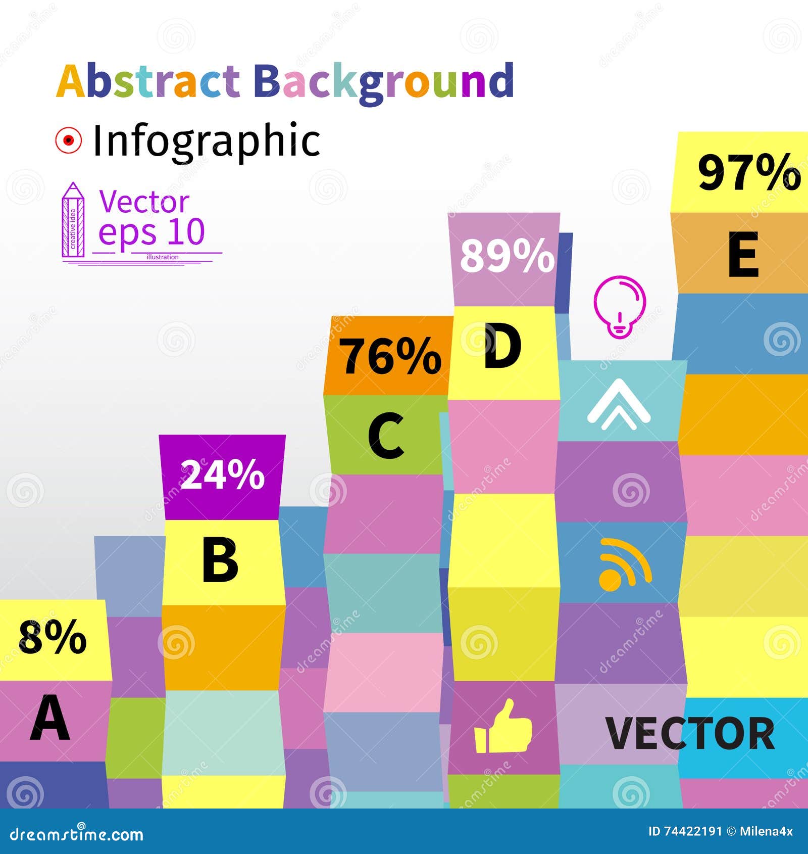 Modern Colors Layout Design, Background, Vector Stock Vector ...