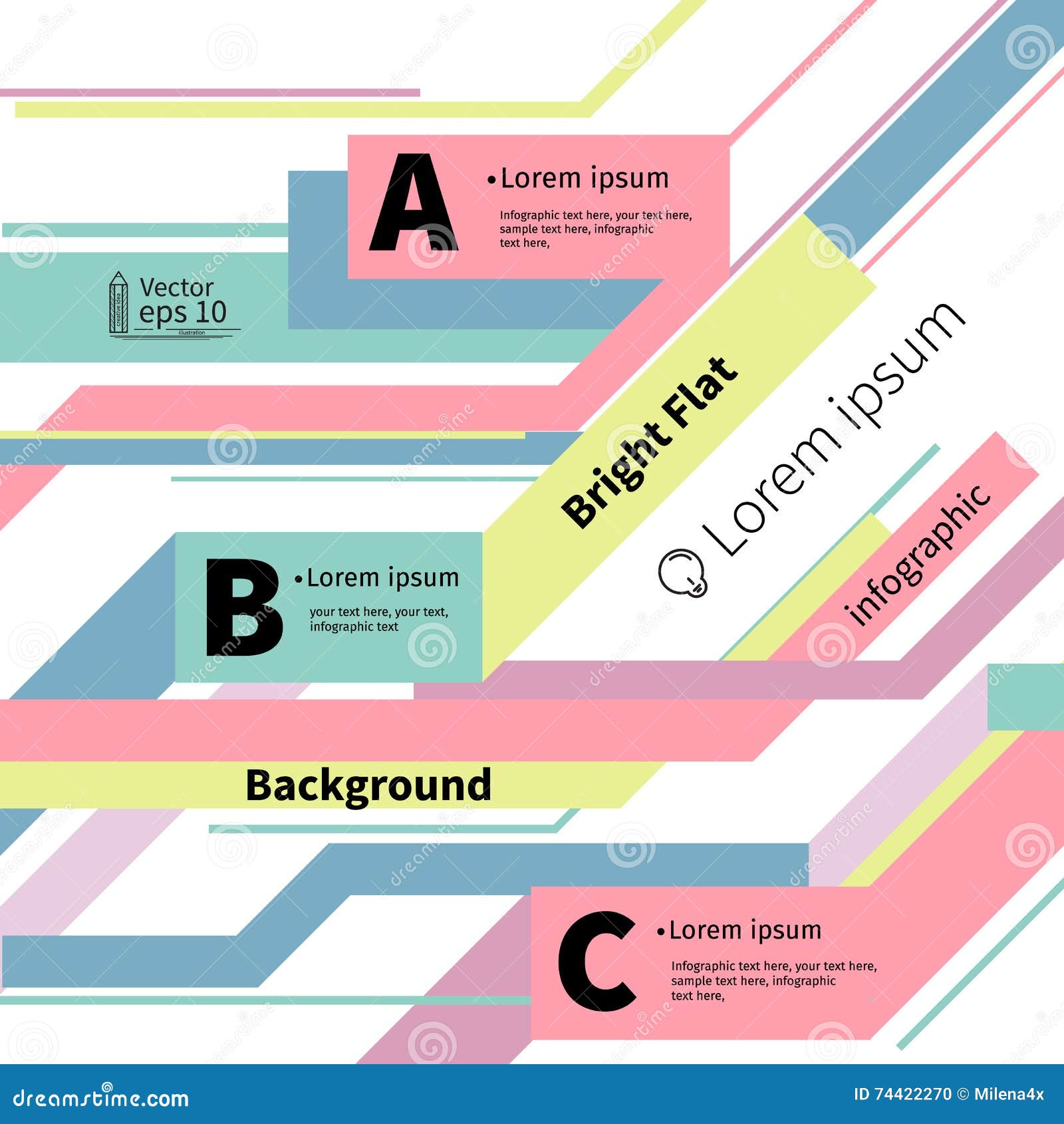 Modern Colors Layout Design, Background, Vector Stock Vector ...