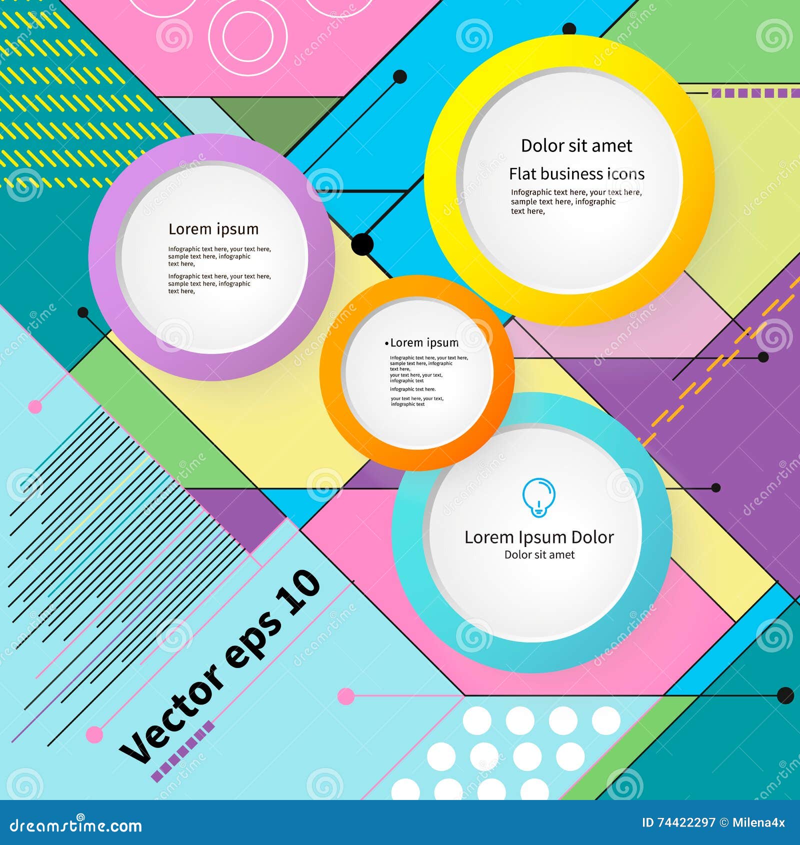 Modern Colors Layout Design, Background, Vector Stock Vector ...