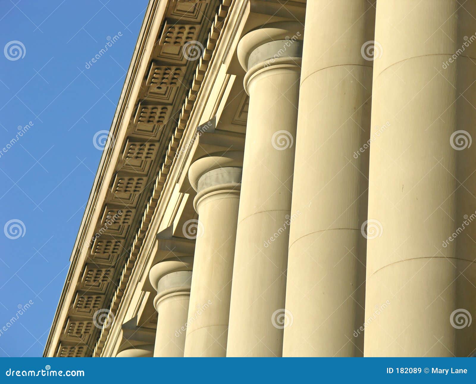 Modern Columns stock image. Image of repetition, building - 182089