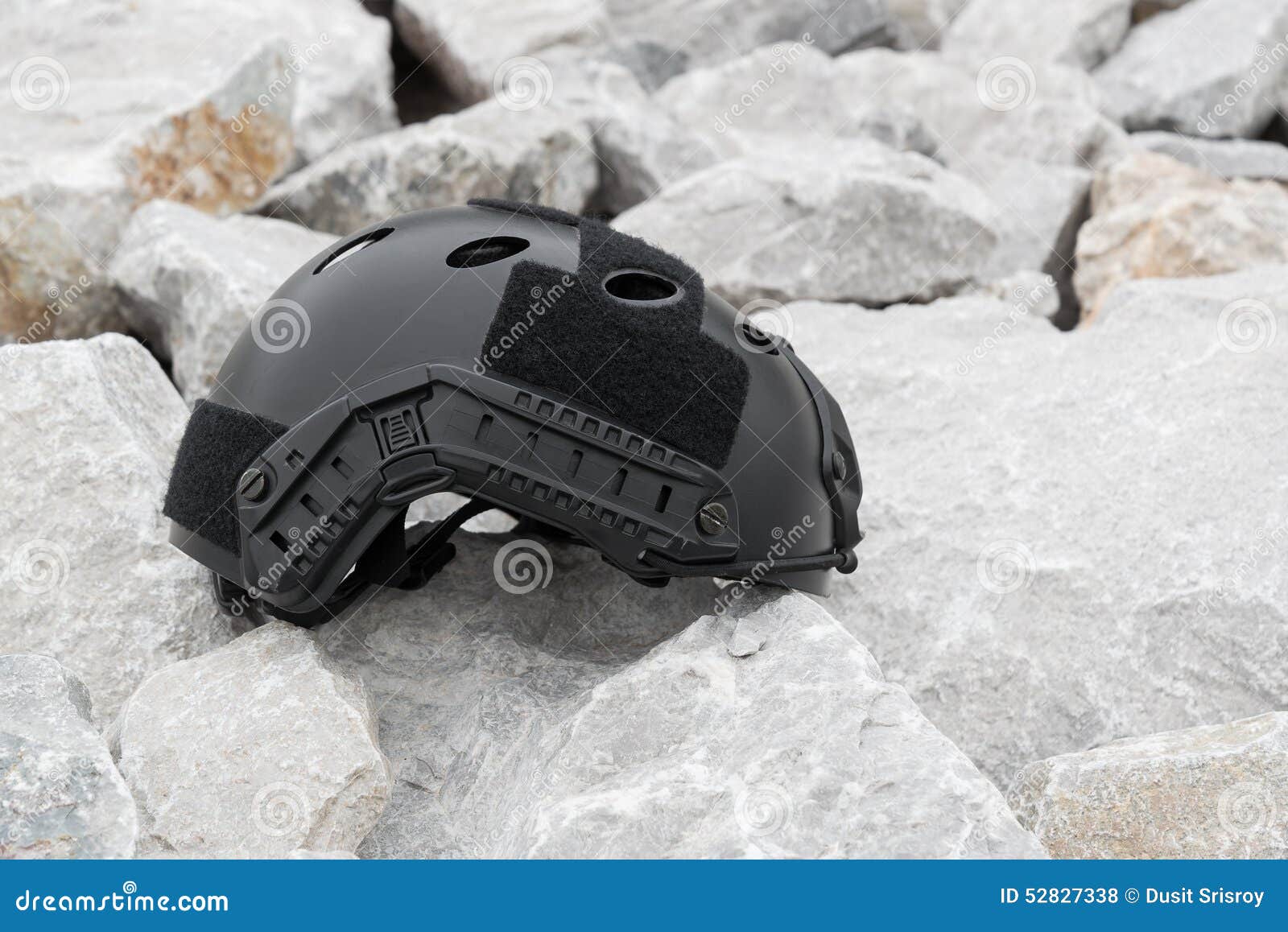Modern Combat Helmet on Ground. Stock Photo - Image of afghanistan ...