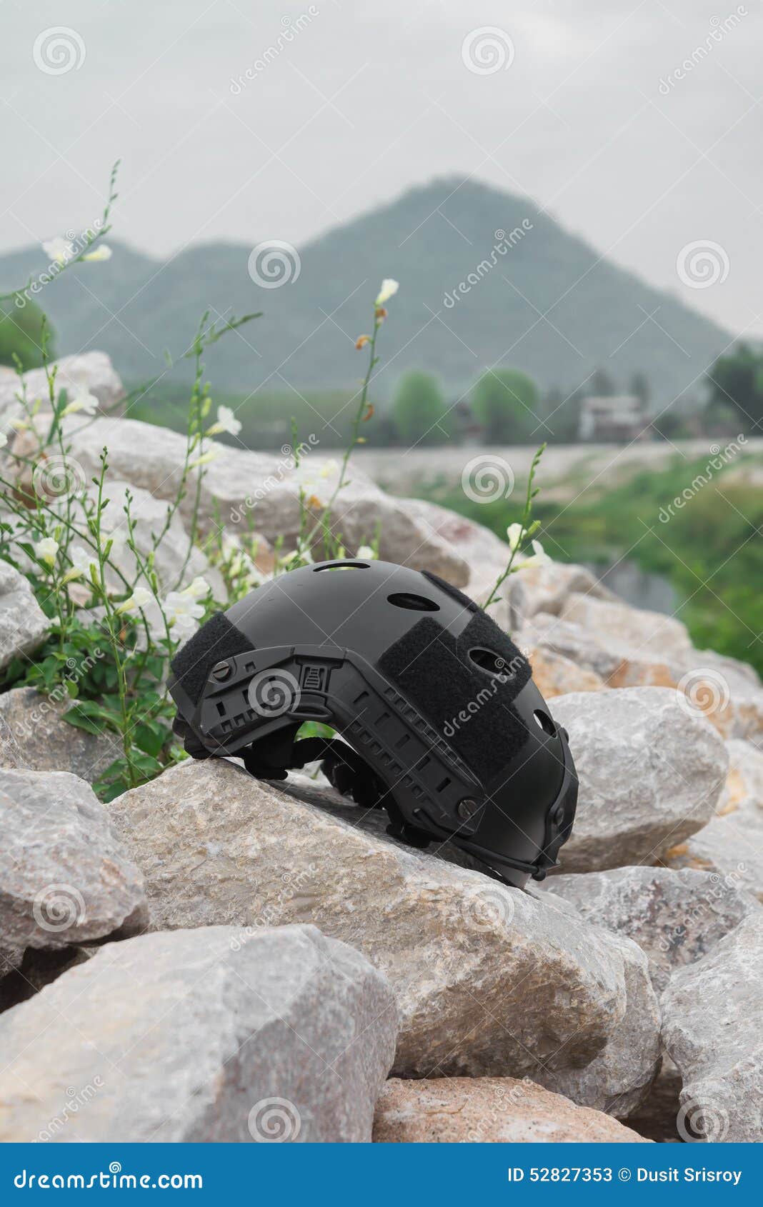 Modern Combat Helmet on Ground. Stock Image - Image of fourth, freedom ...