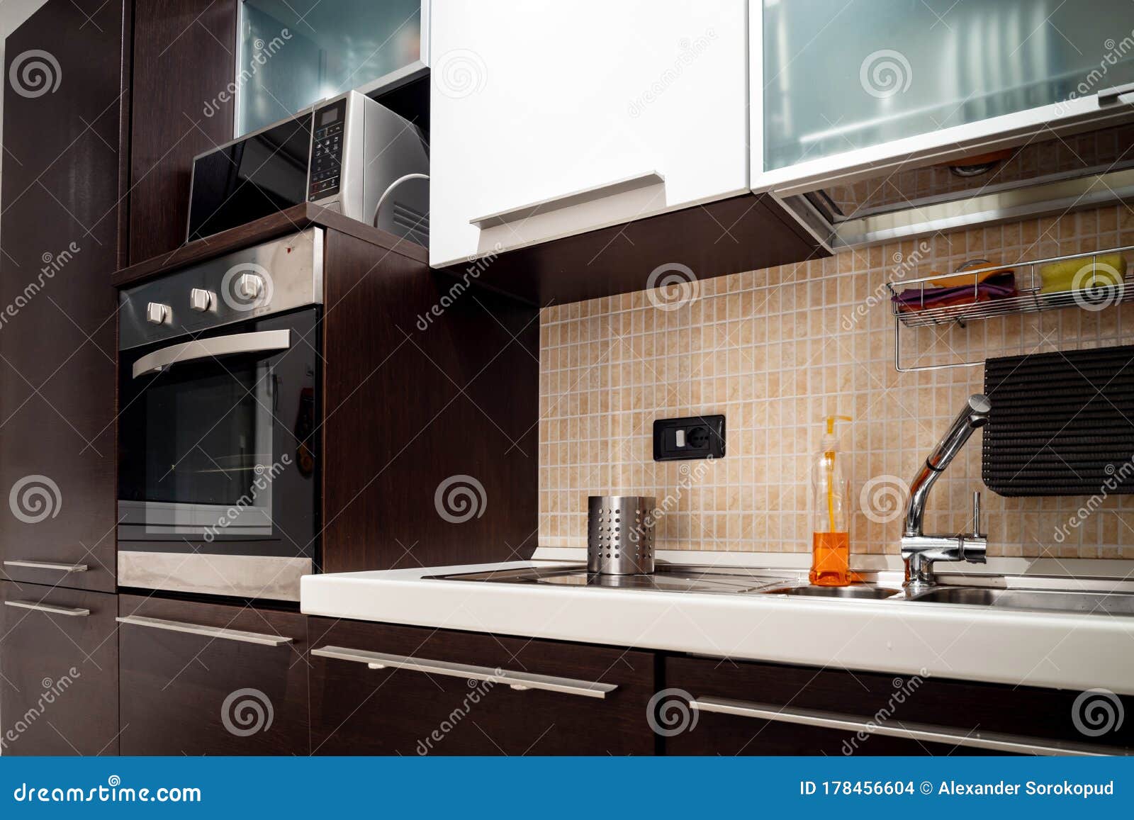Modern Comfortable Kitchen, Equipped with Everything You Need. Nice ...