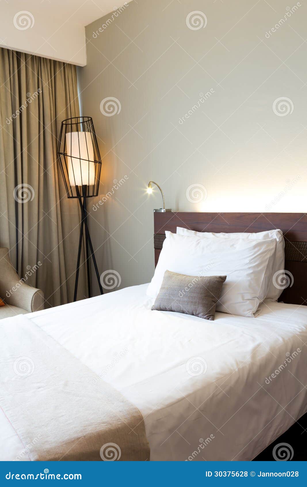 Modern comfortable room stock photo. Image of sleeping - 30375628