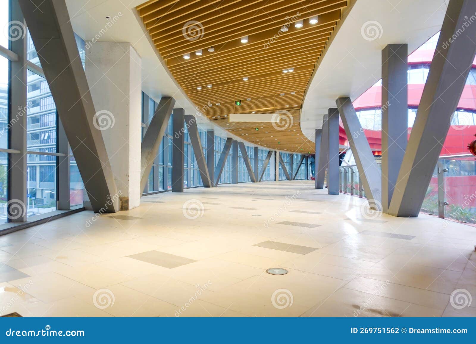 Modern Commercial Building Lobby Stock Photo - Image of chair, building ...