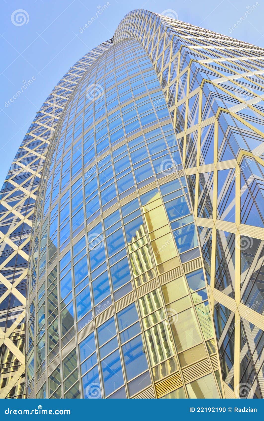 Modern Commercial Building in Tokyo, Japan Stock Photo - Image of ...