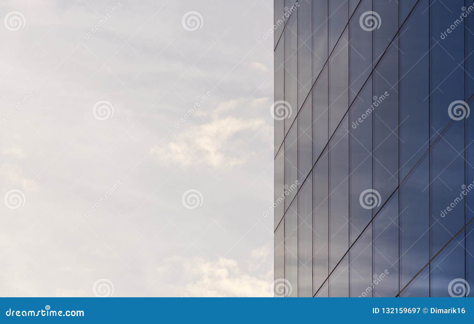 Modern Commercial Building Wall Stock Image - Image of architecture ...