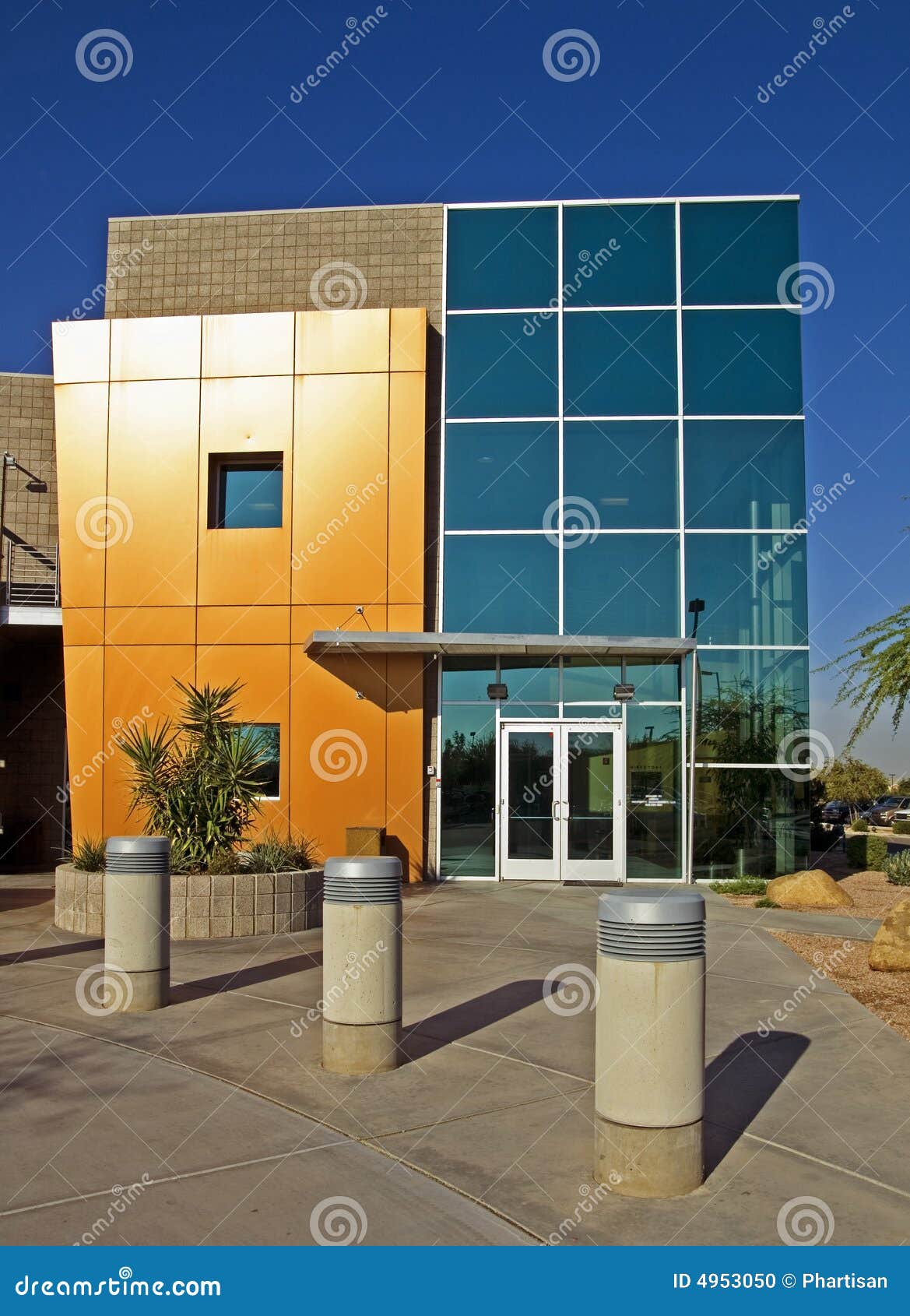 Modern Commercial Strip Mall Stock Image | CartoonDealer.com #2900389