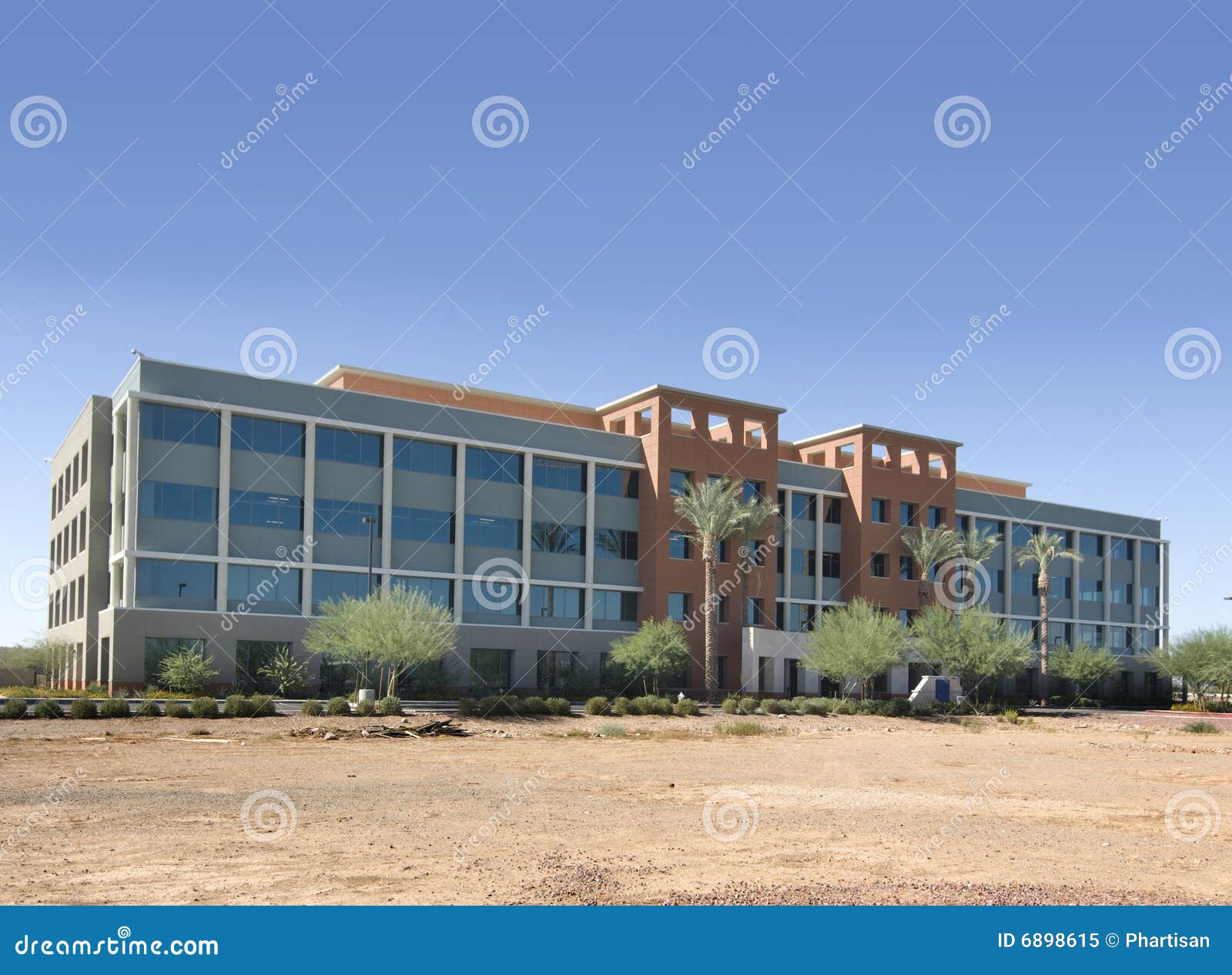 Modern commercial facility stock image. Image of facade - 6898615