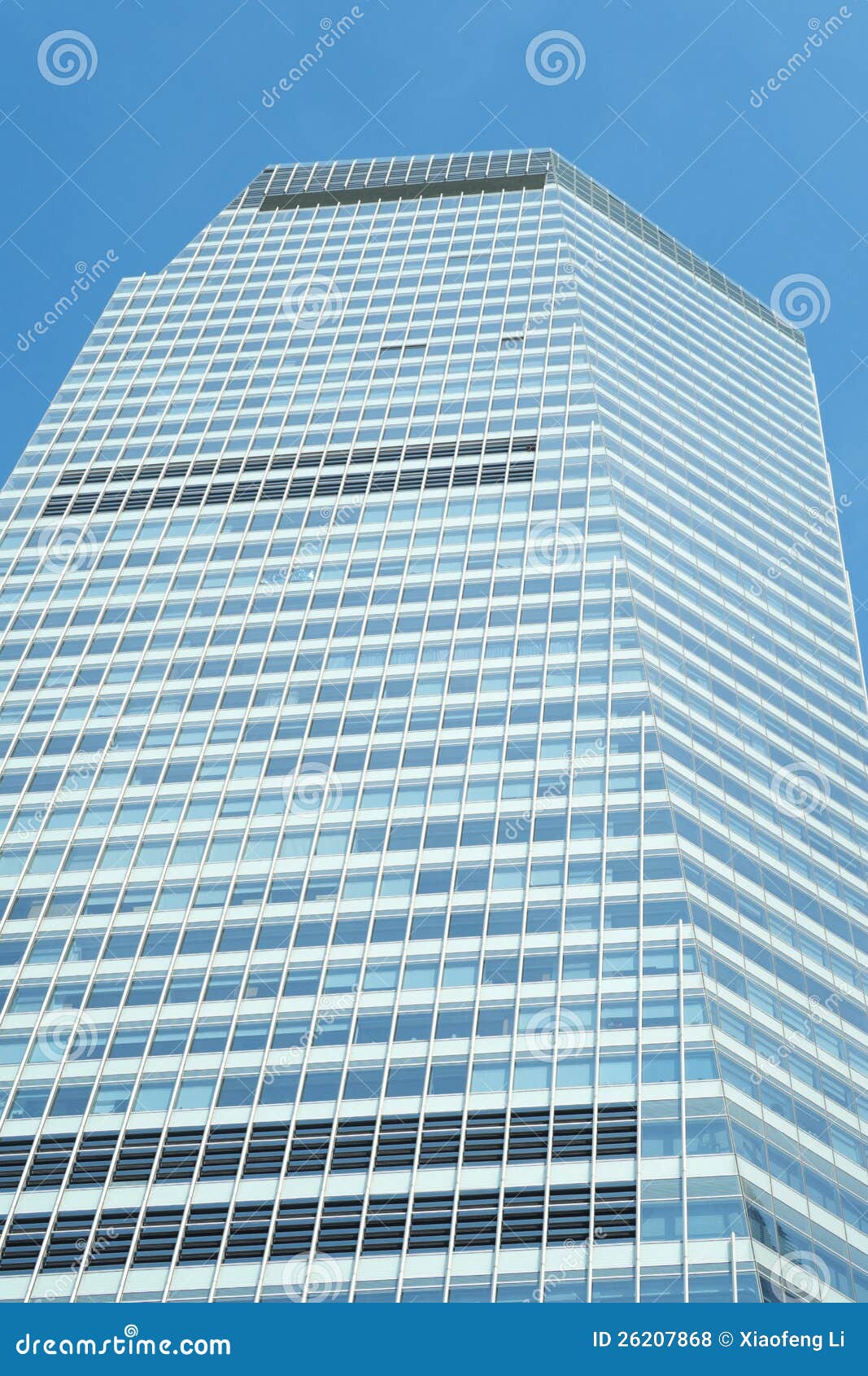 Modern Commercial Skyscraper Stock Photo - Image of skyscrapers ...