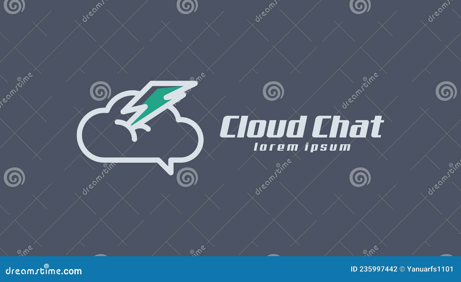 Modern Communication Logo Vector. Chatting Logo Template Vector Stock ...