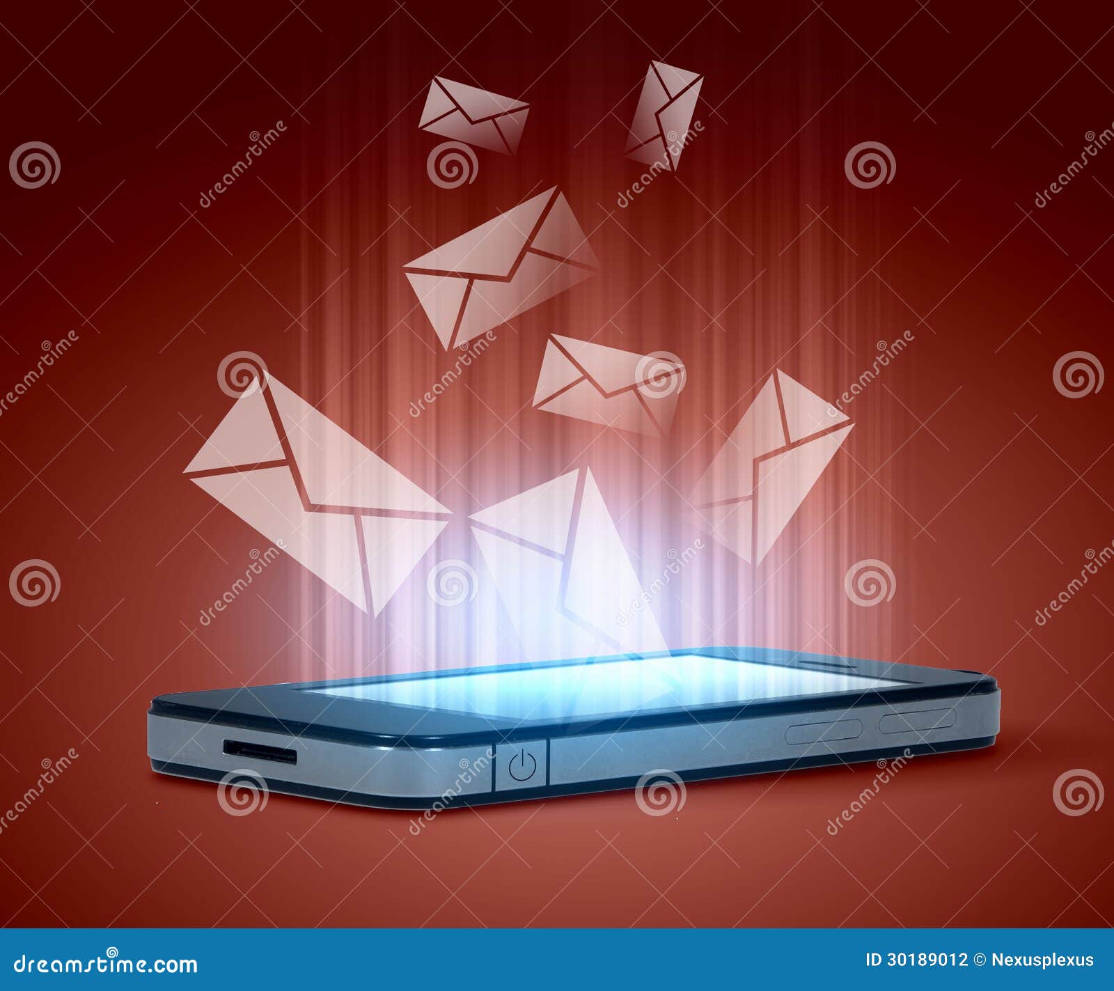 Modern Communication Technology Stock Photo - Image of display, cloud ...