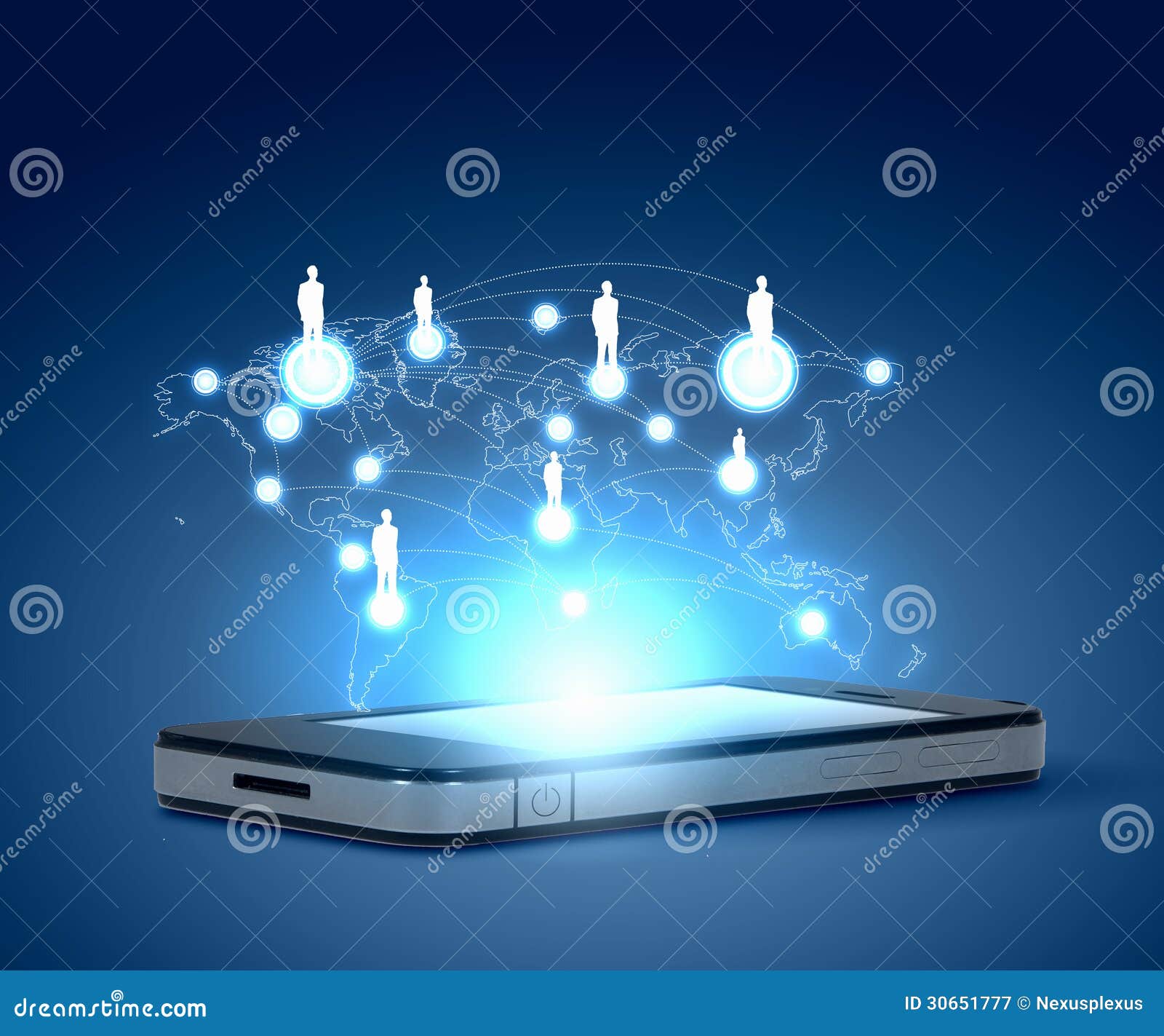 Modern Communication Technology Royalty Free Stock Photography - Image ...