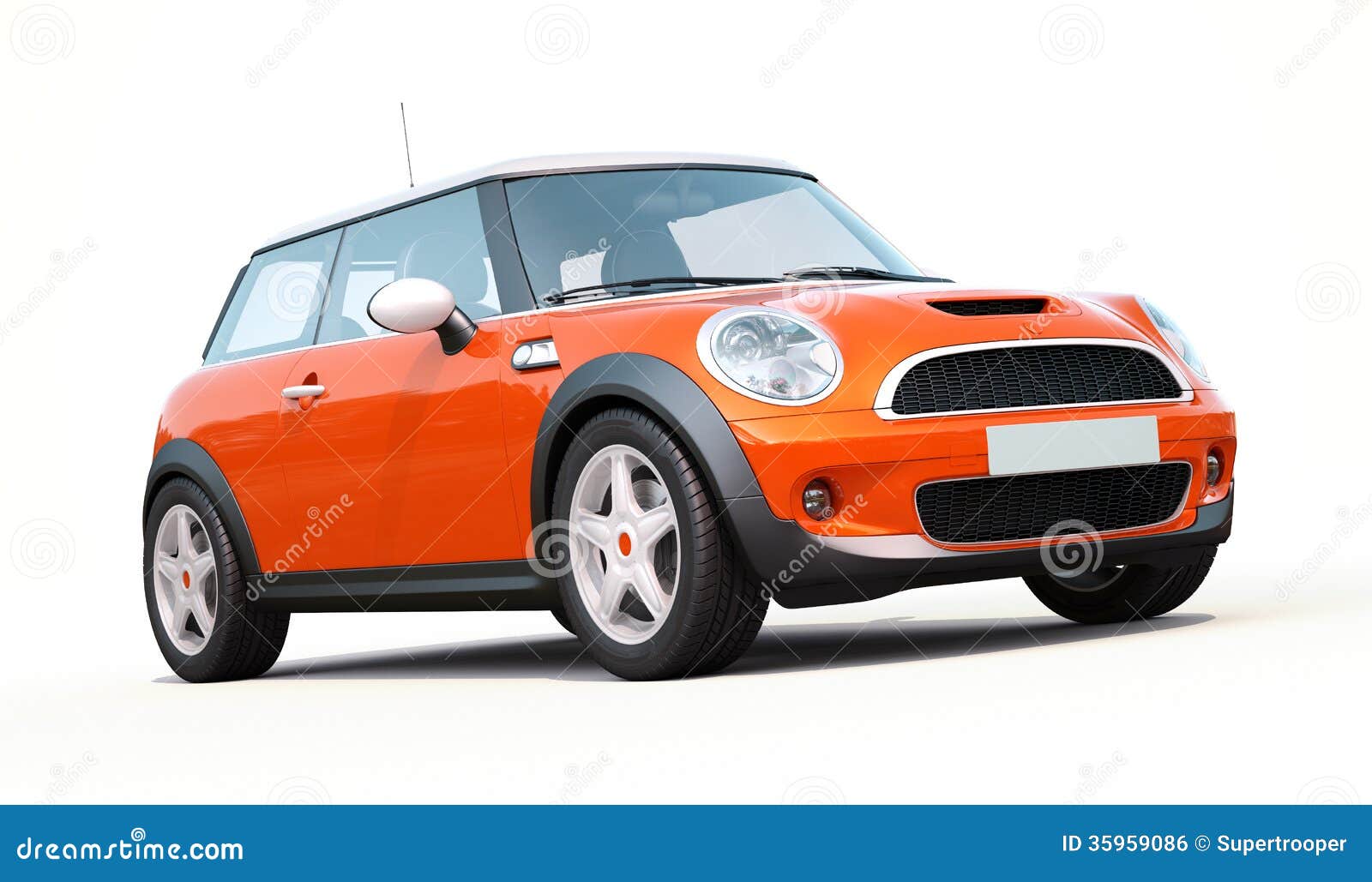 Modern compact car stock photo. Image of hatchback, color - 35959086