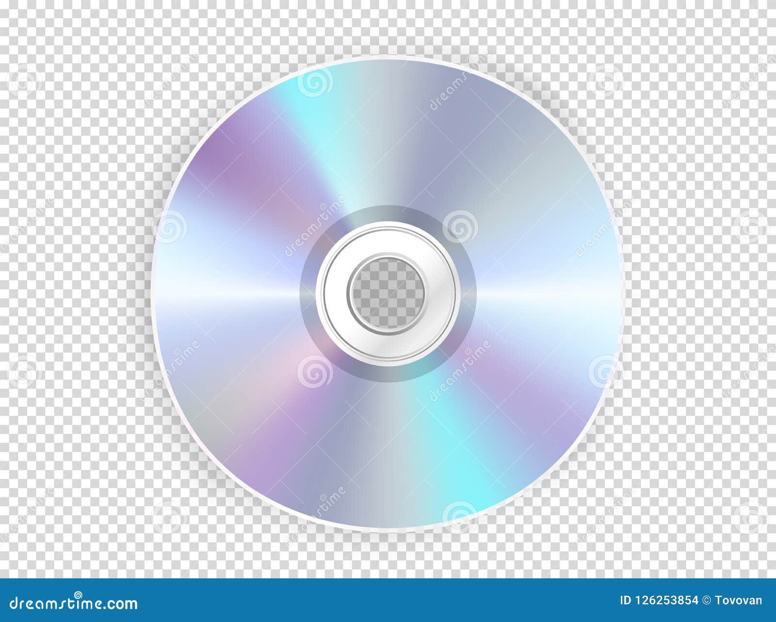Modern Compact Disc Vector Mockup Stock Vector - Illustration of ...
