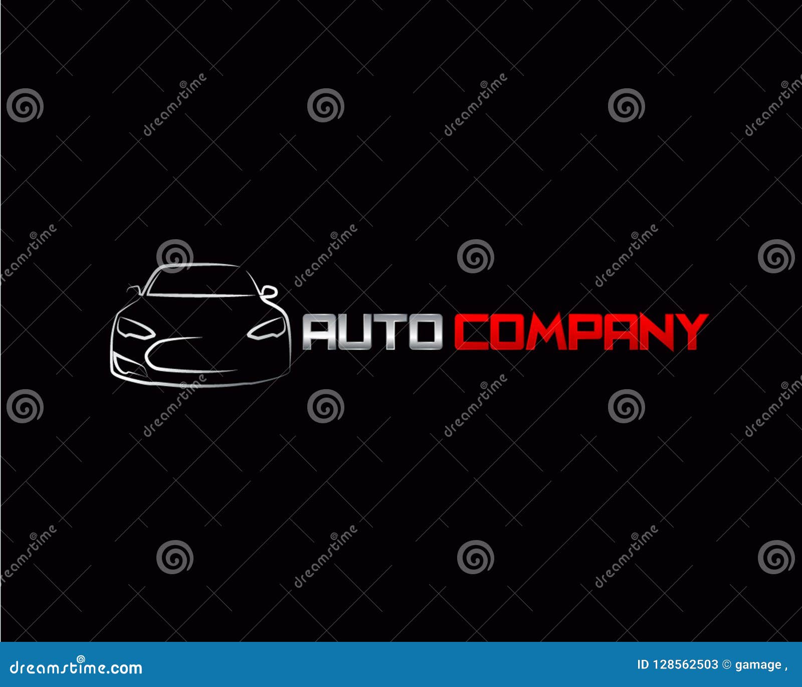 Modern Company Automatica Logo Design Vettore Ed Illustrazione ...