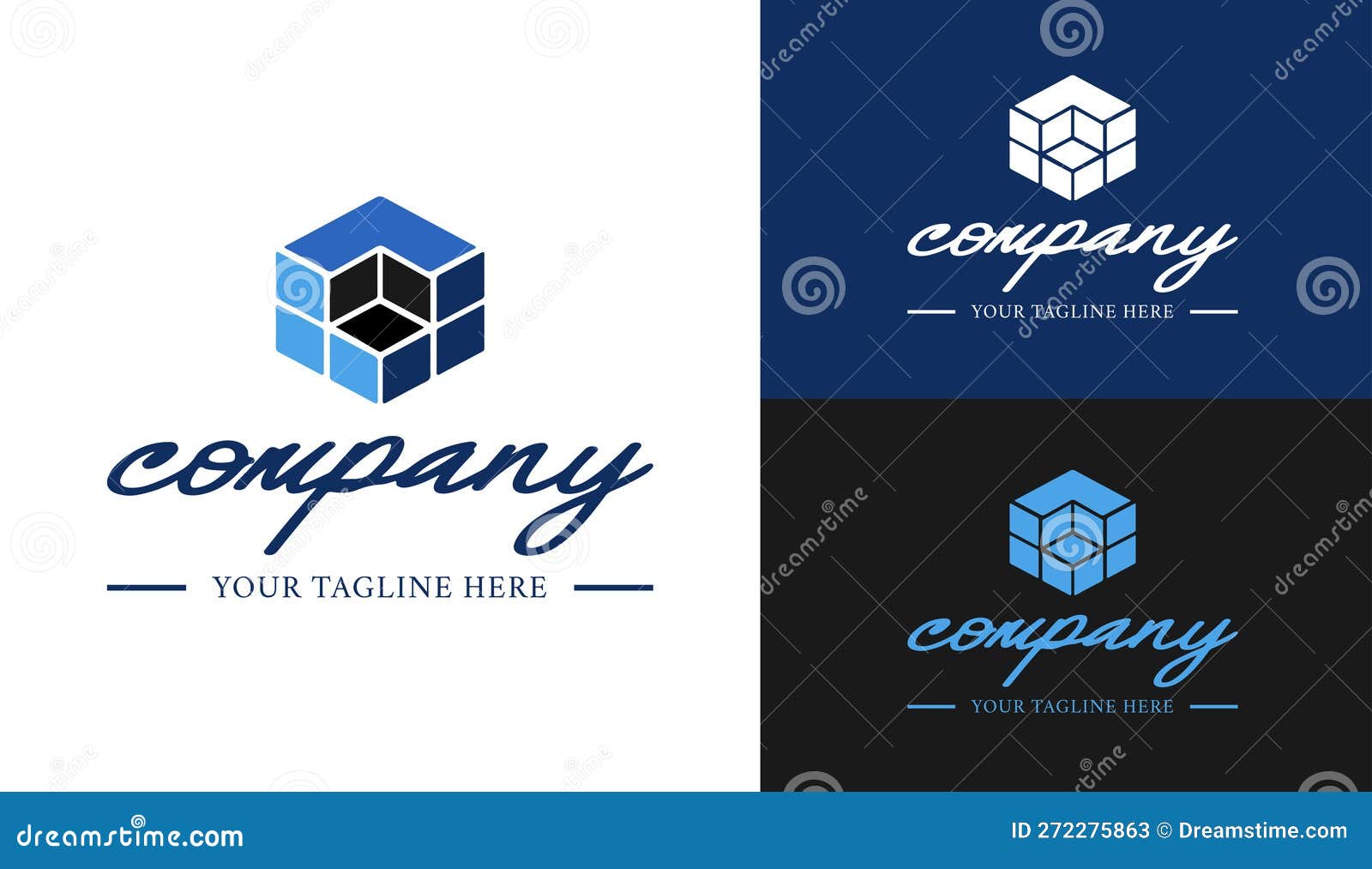 Company Logo Vector Design Element for Your Company Logo. Flat Vector ...
