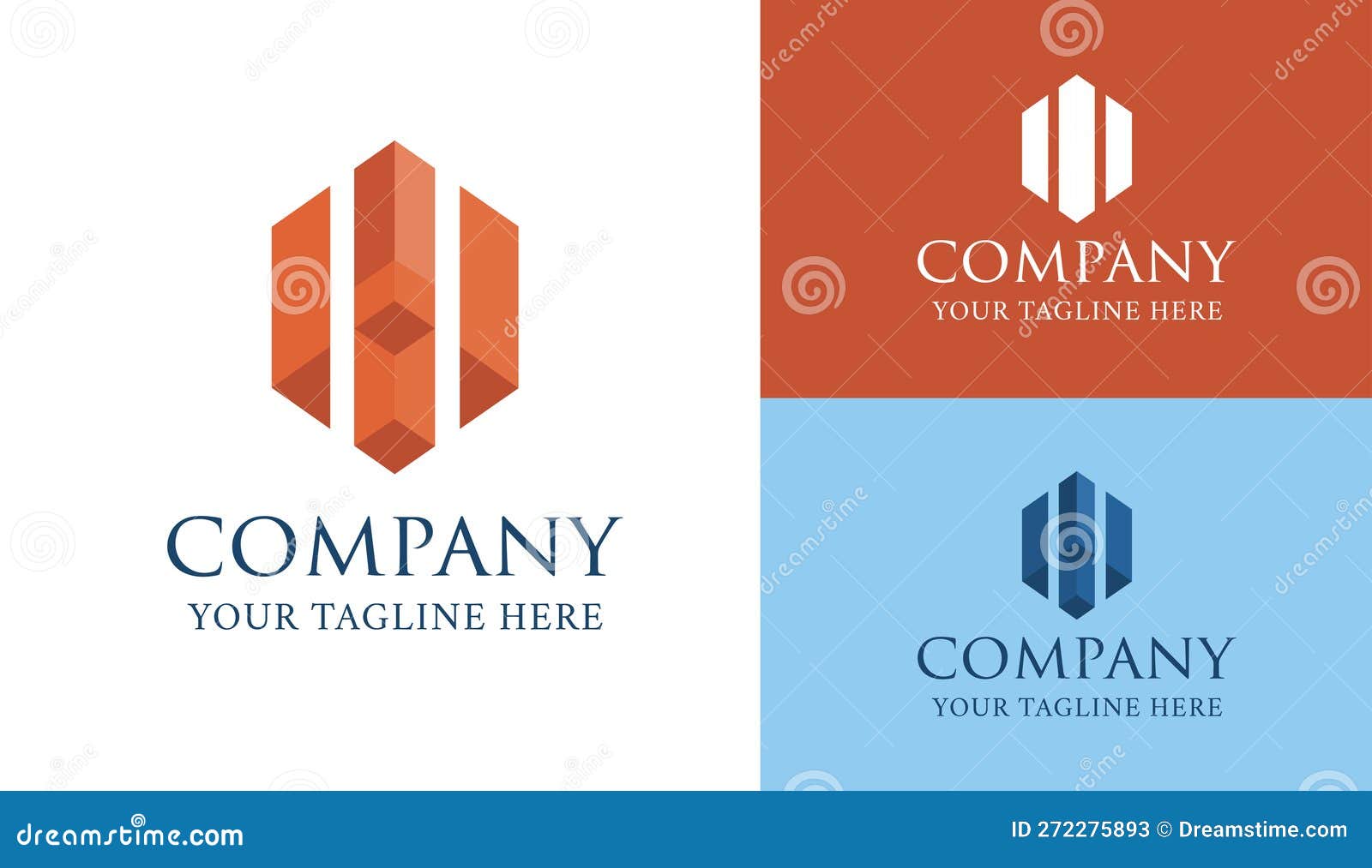 Company Logo Vector Design Element for Your Company Logo. Flat Vector ...
